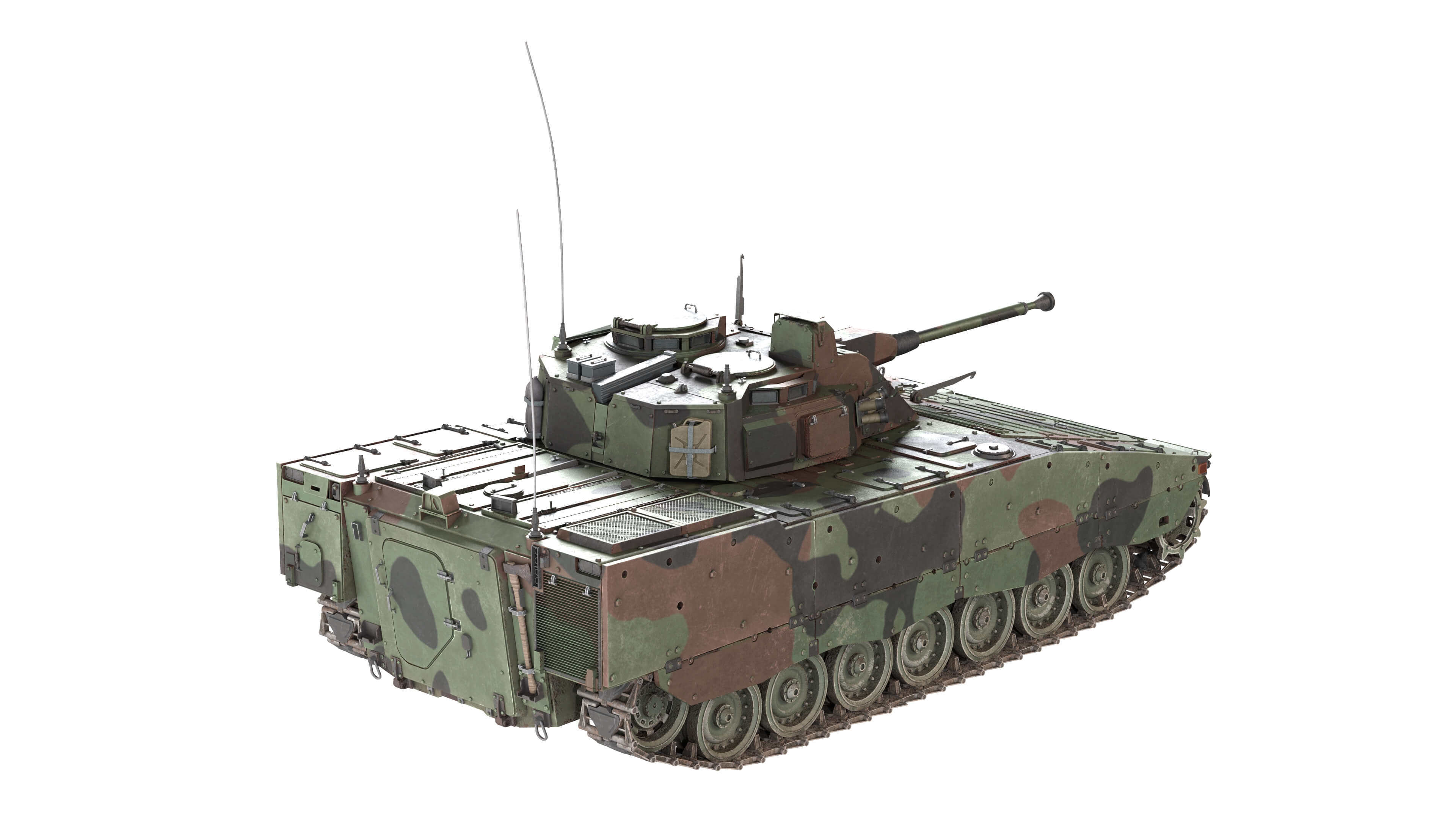 Stridsfordon Combat Vehicle 90 - 3D Model by 3dstudio