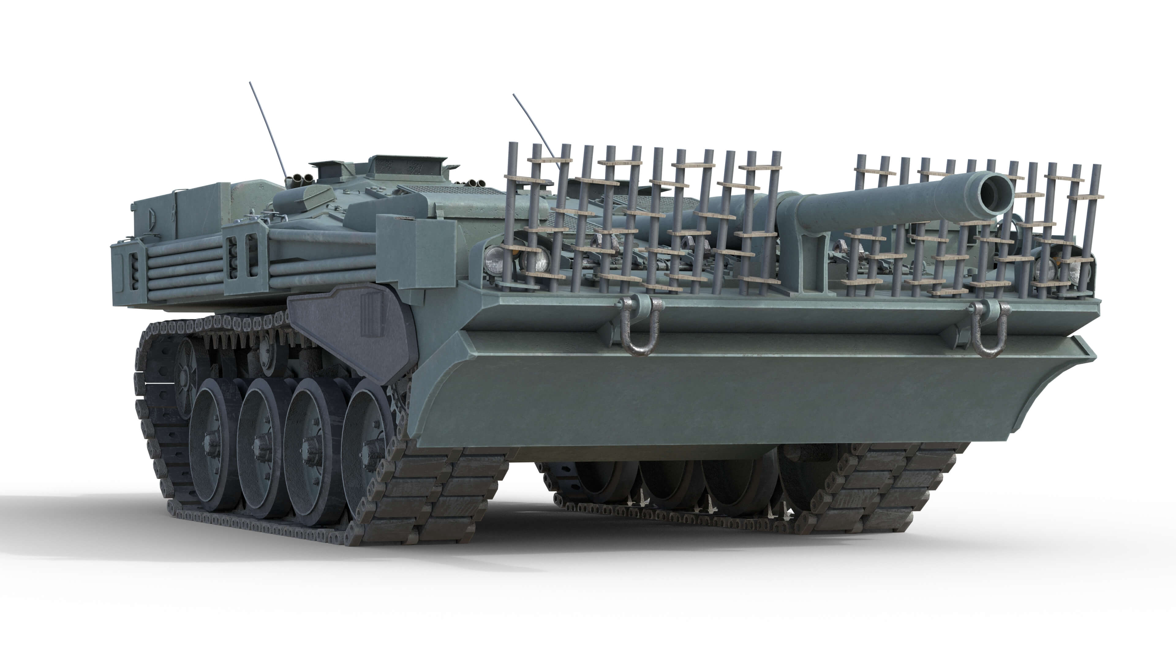 Stridsvagn 103 Main Battle Tank - 3D Model by 3dstudio