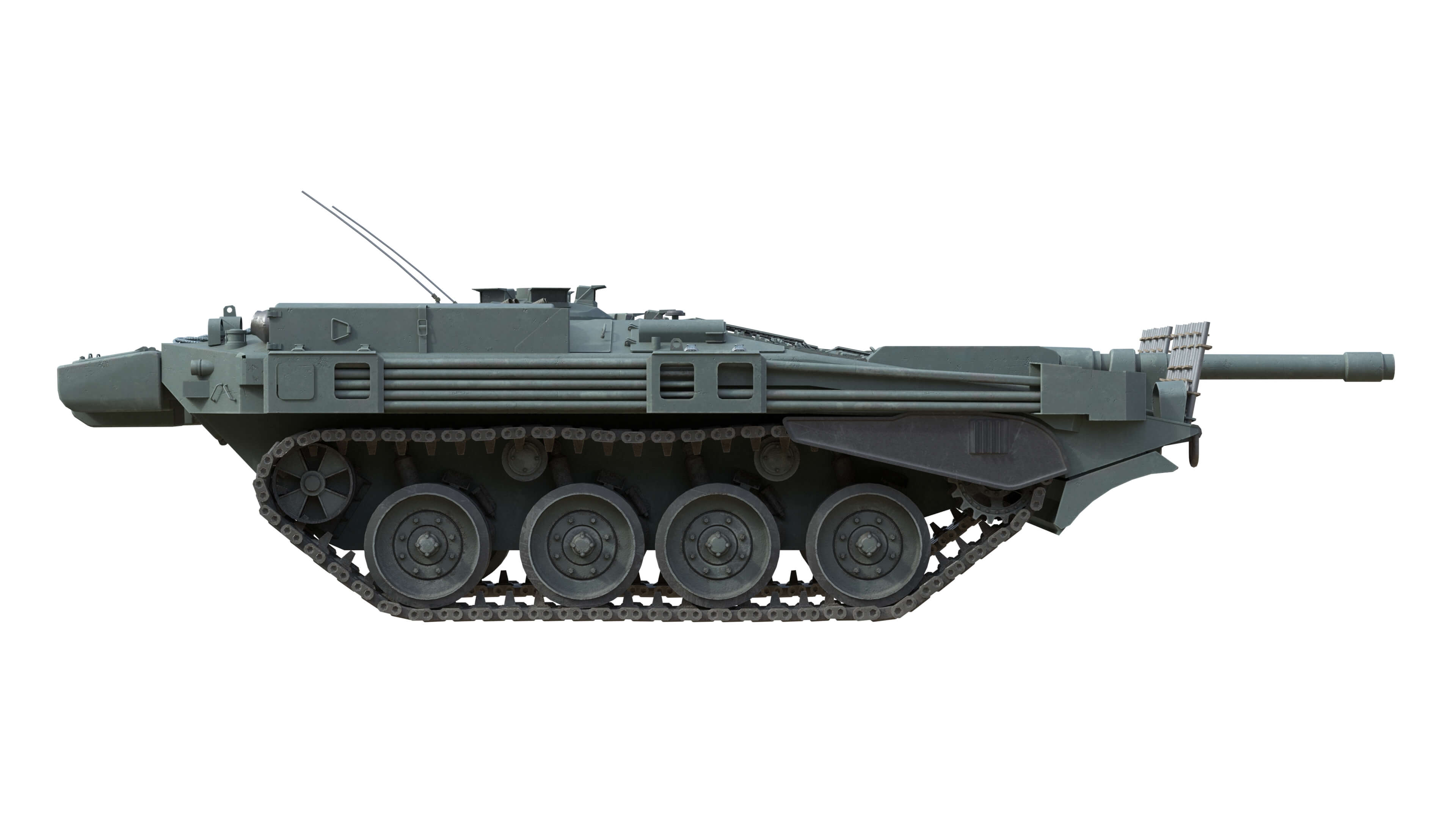 Stridsvagn 103 Main Battle Tank - 3D Model by 3dstudio