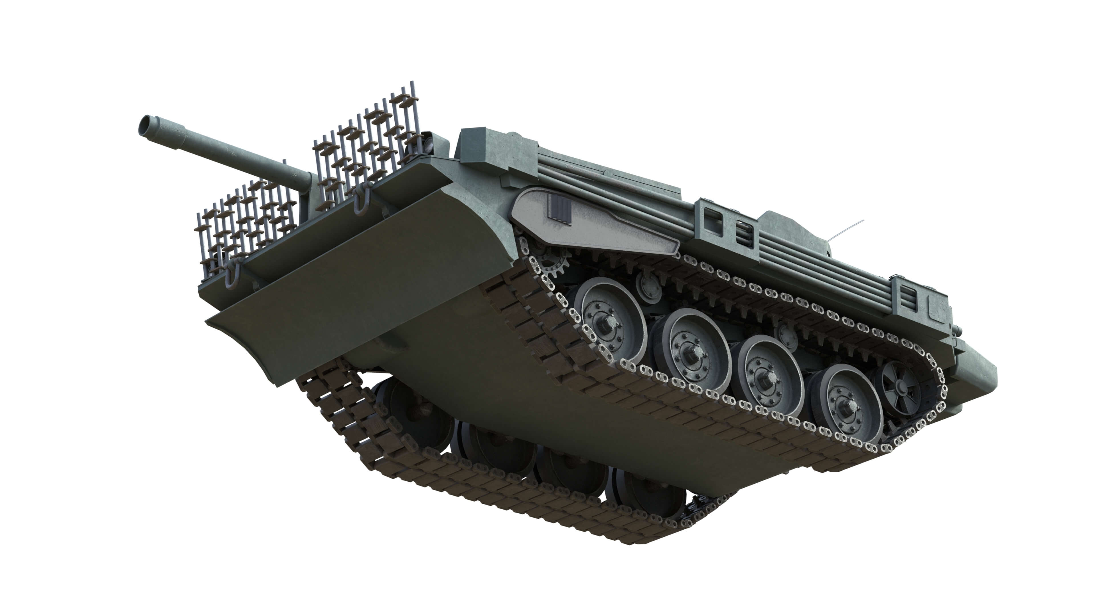Stridsvagn 103 Main Battle Tank - 3D Model by 3dstudio