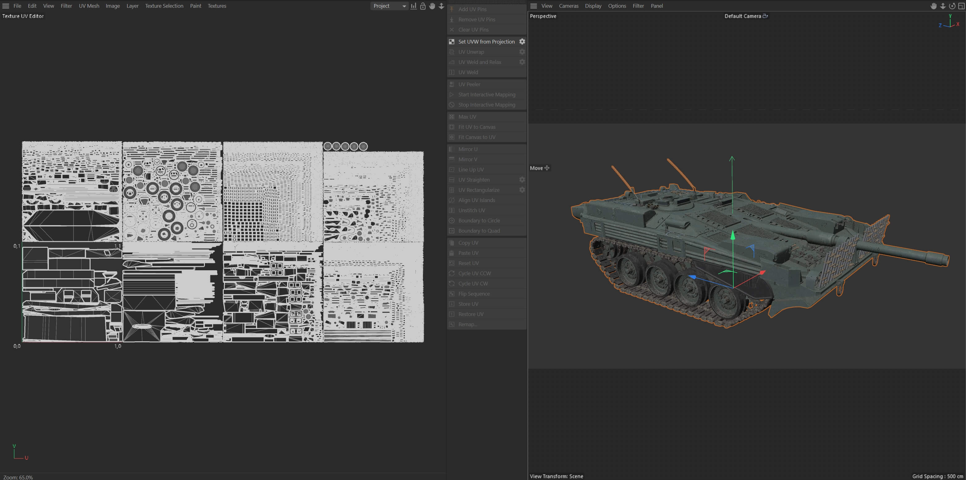 Stridsvagn 103 Main Battle Tank - 3D Model by 3dstudio