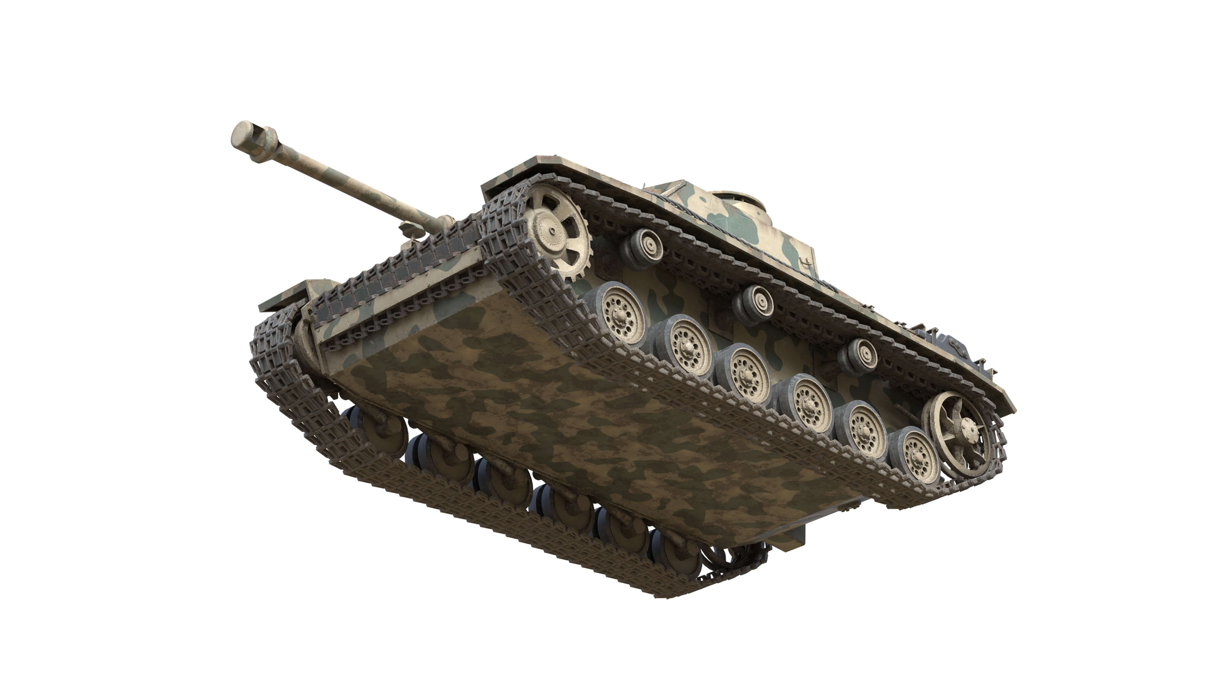 Sturmgeschutz III Assault Gun - 3D Model by 3dstudio