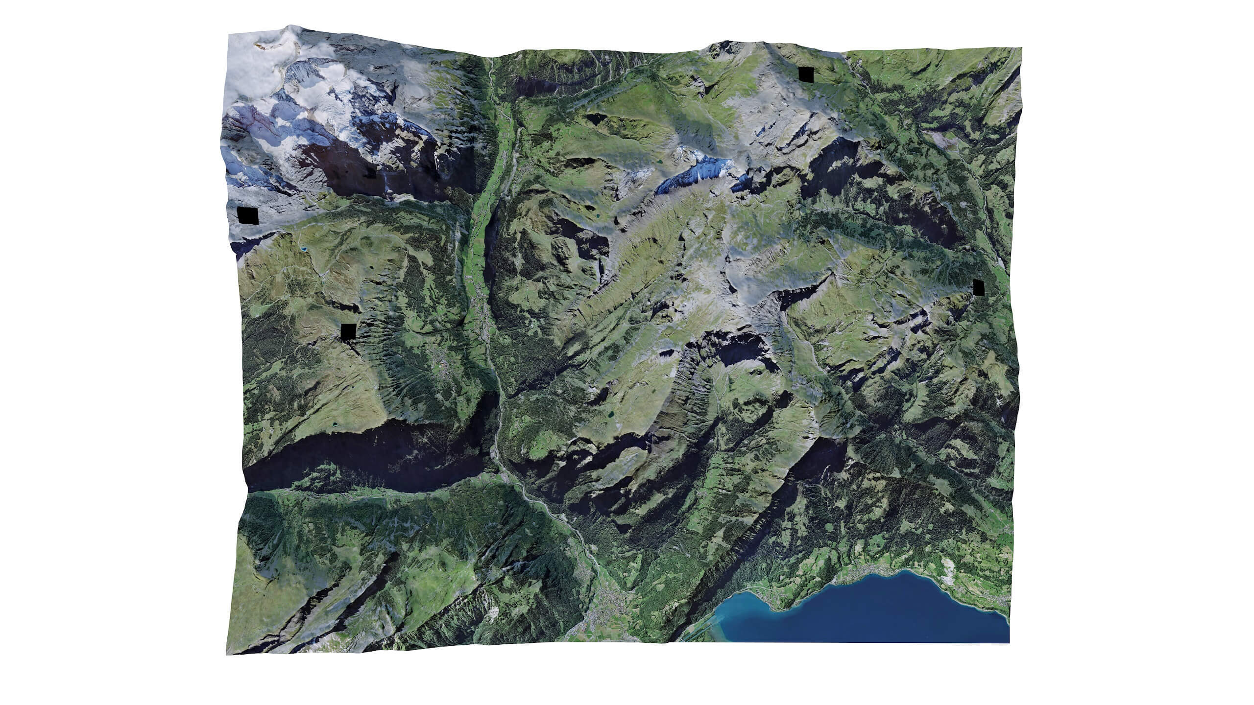 Sulegg Alps Switzerland Terrain 3D Model by 3dstudio