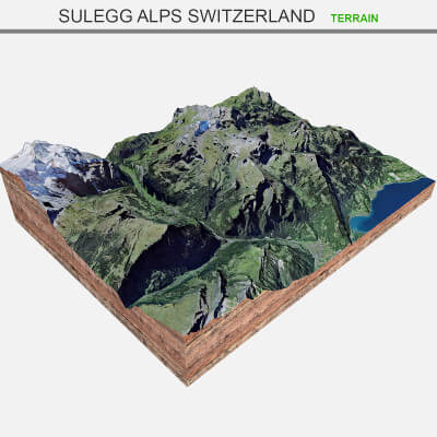 Dxf 3D Models | Maps | Terrain | RenderHub