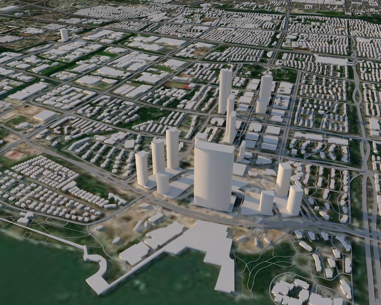 Suzhou China - 3D Model by 3dstudio