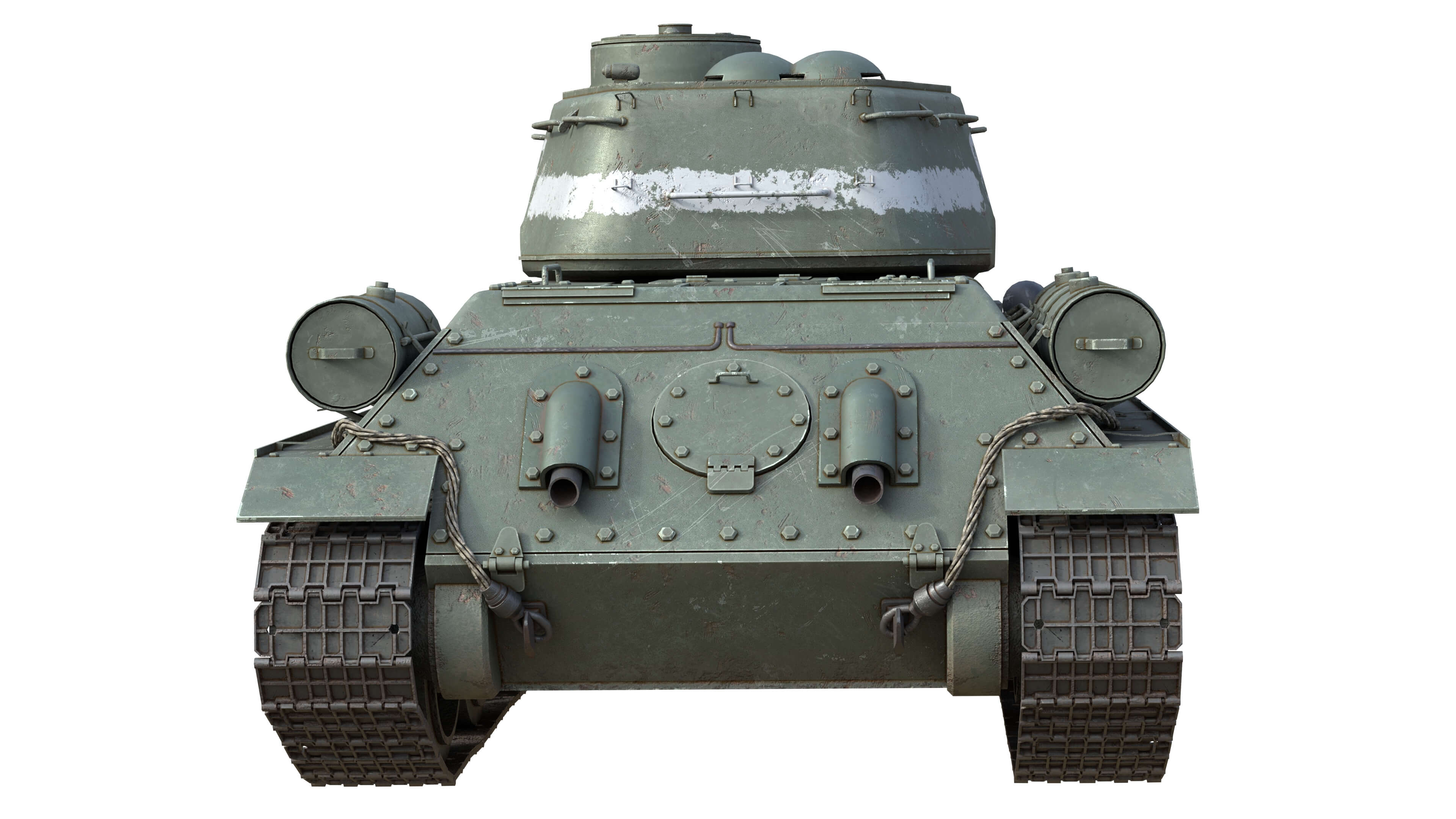 T 34 Soviet Medium Tank Model by 3dstudio