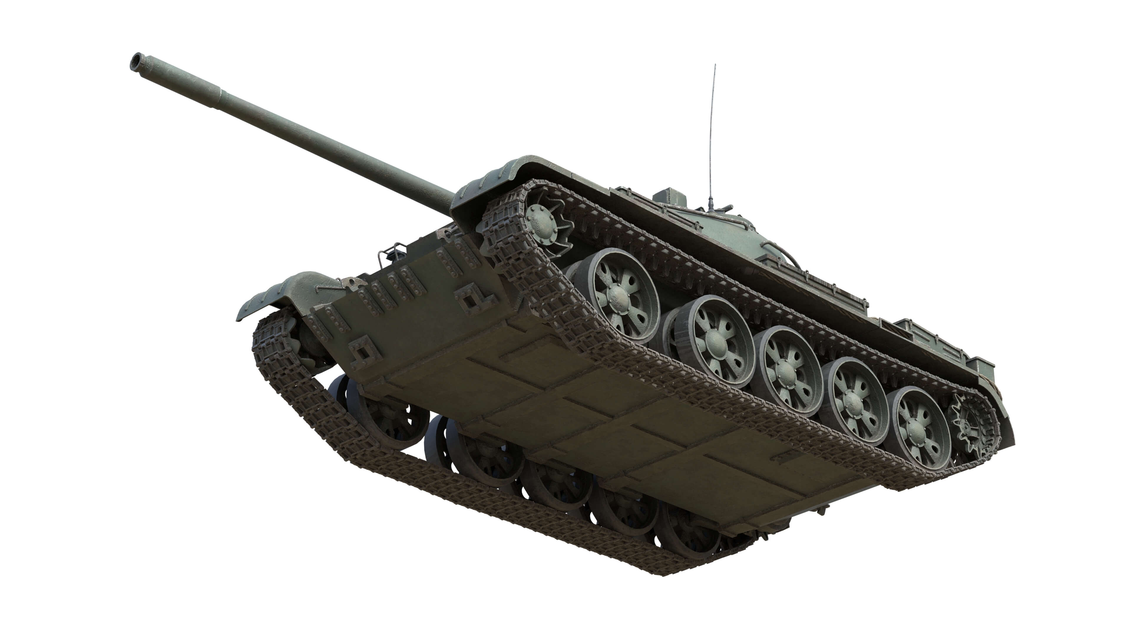 T 55 Main Battle Tank - 3D Model by 3dstudio