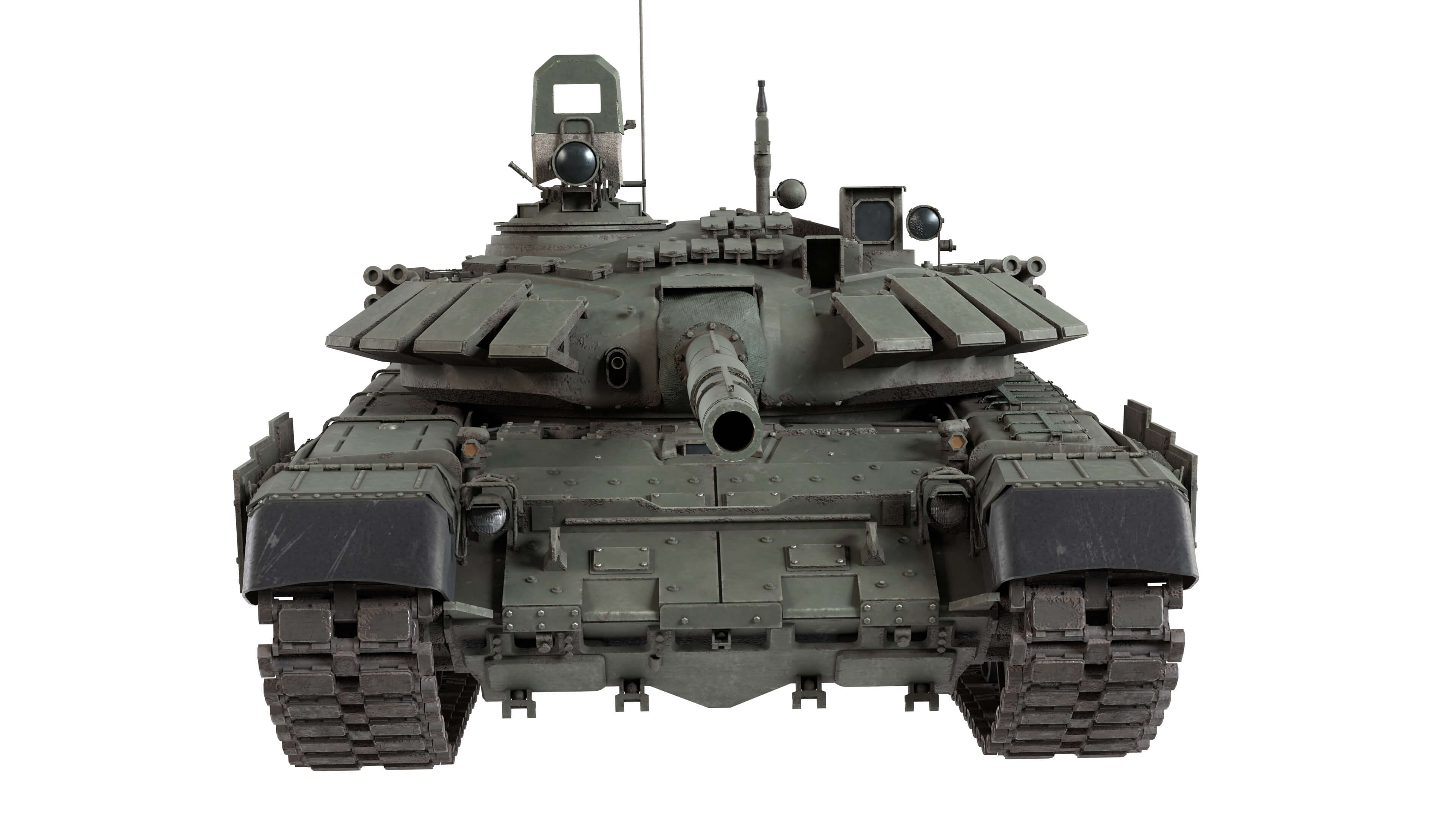T 72 B3 Main Battle Tank - 3D Model by 3dstudio