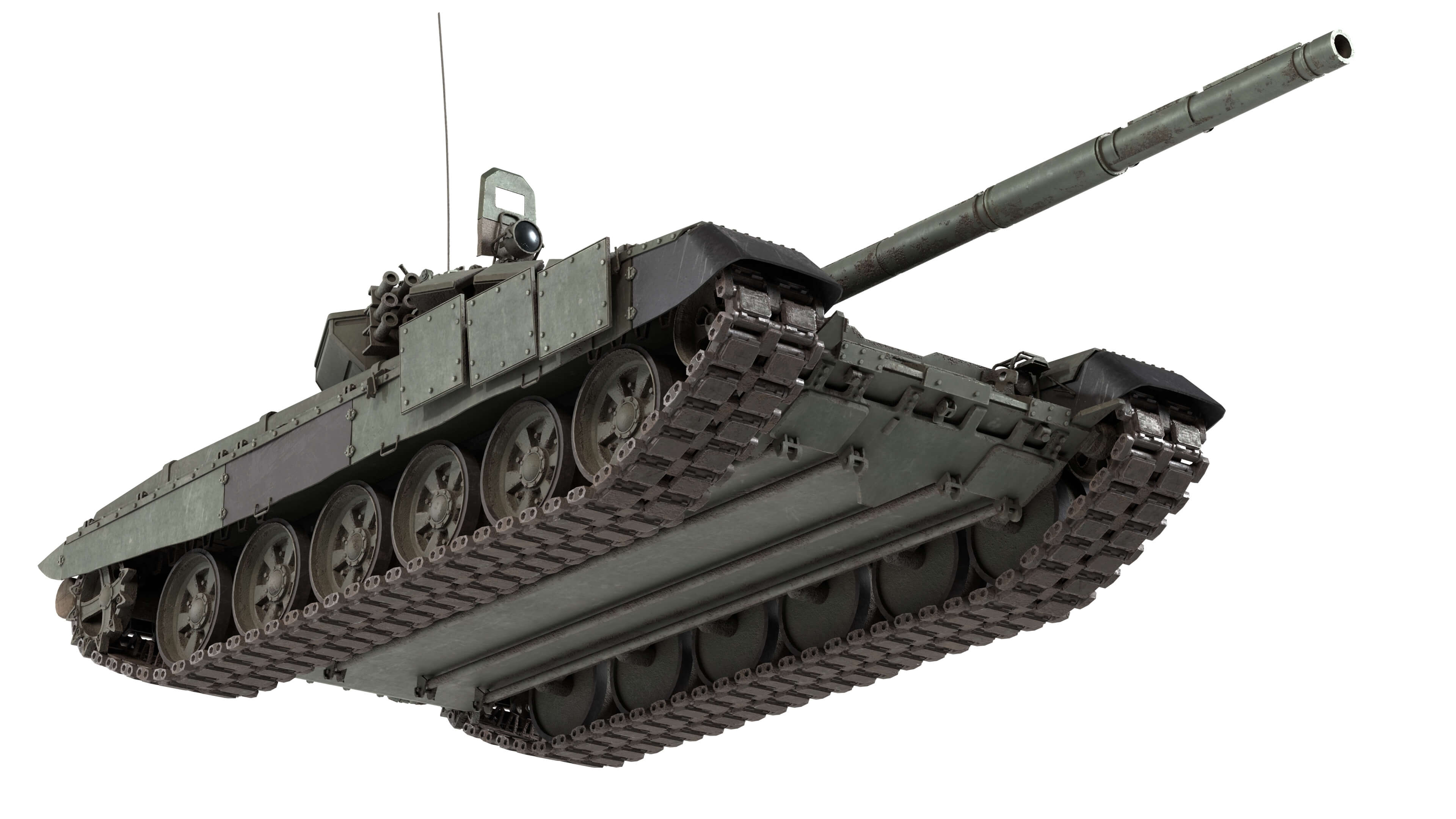 T 72 B3 Main Battle Tank - 3D Model by 3dstudio