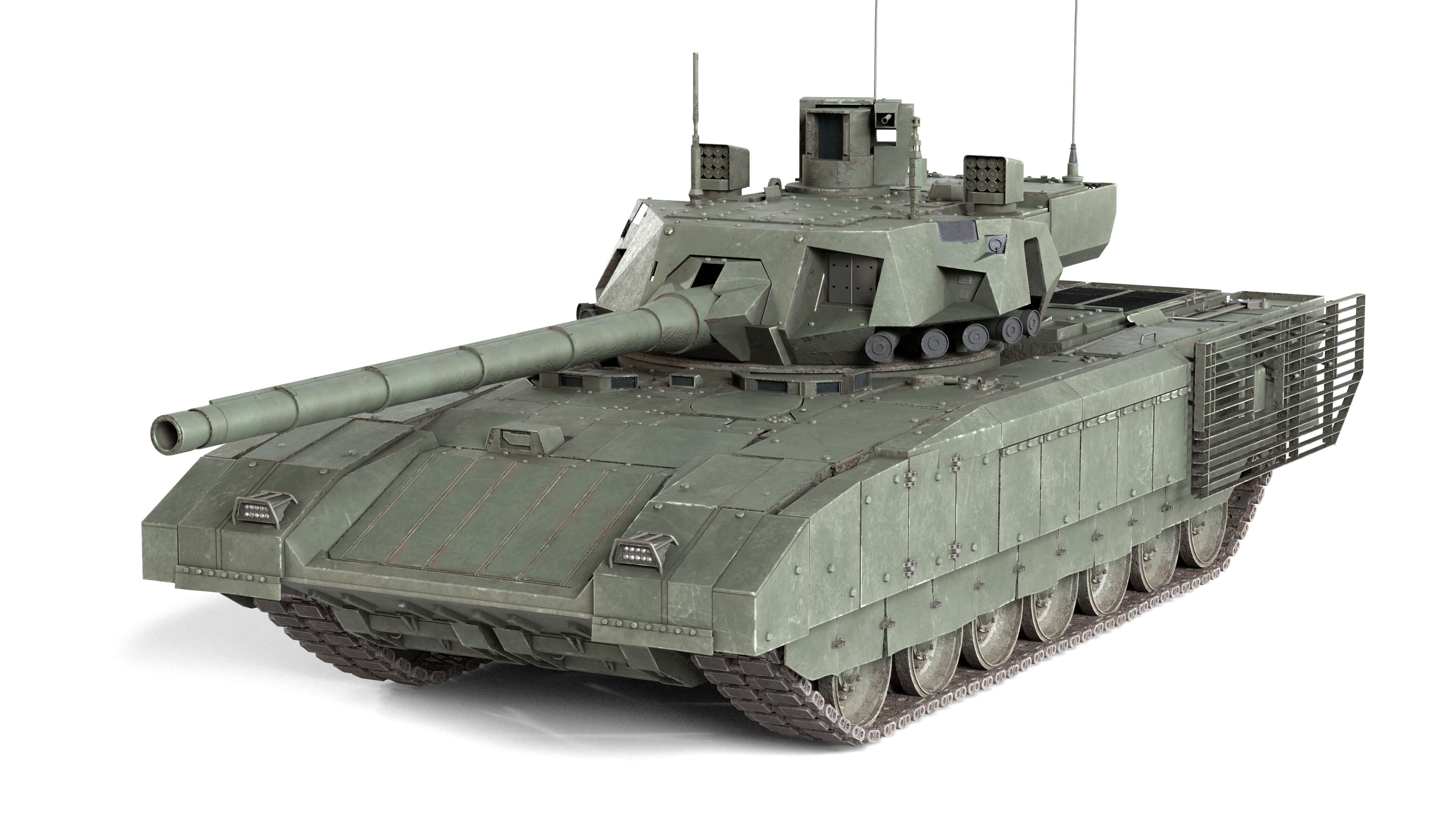 T14 Armata Russian MBT - 3D Model by 3dstudio