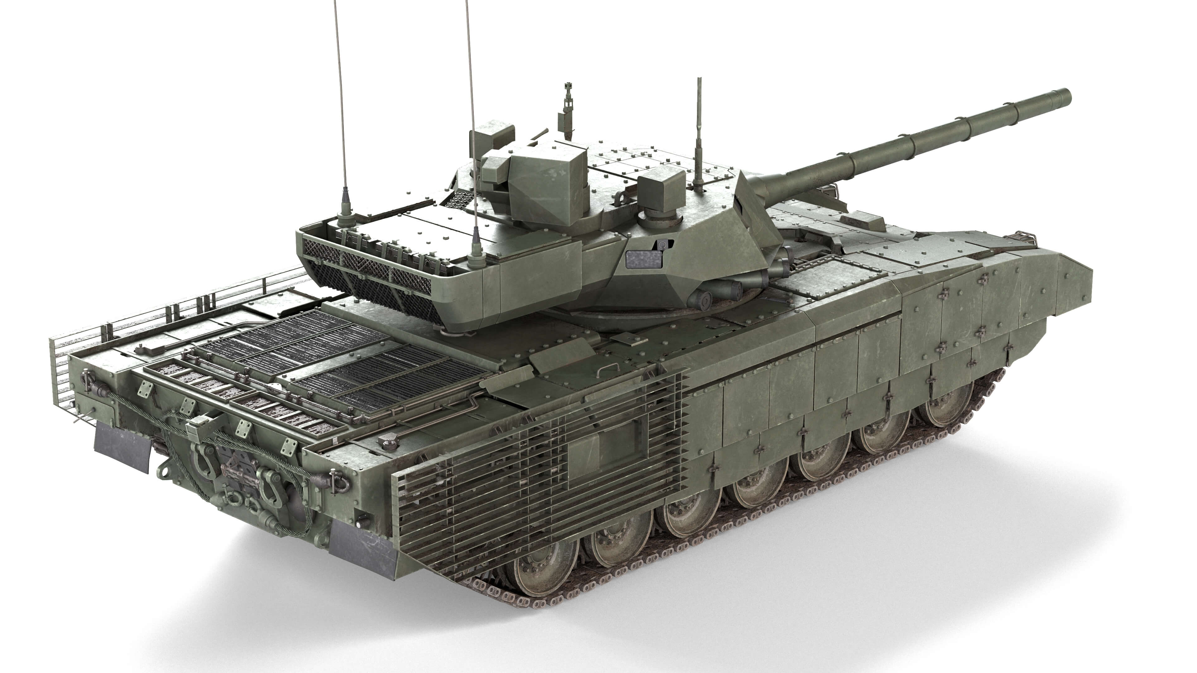 T14 Armata Russian MBT - 3D Model by 3dstudio