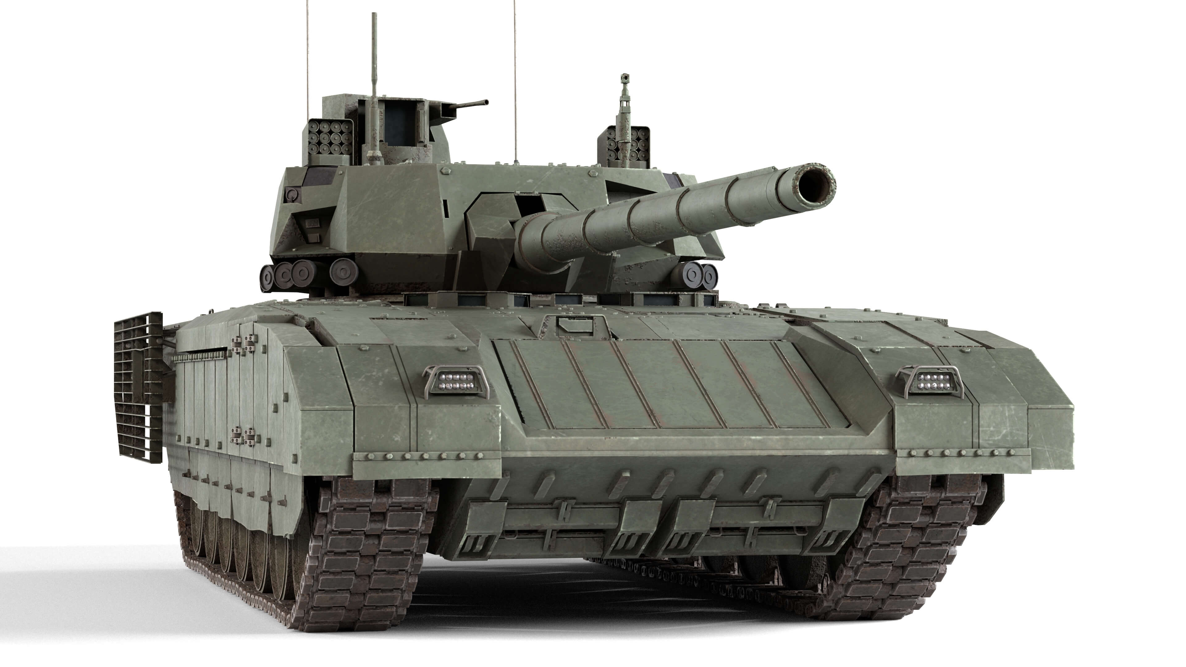 T14 Armata Russian MBT - 3D Model by 3dstudio