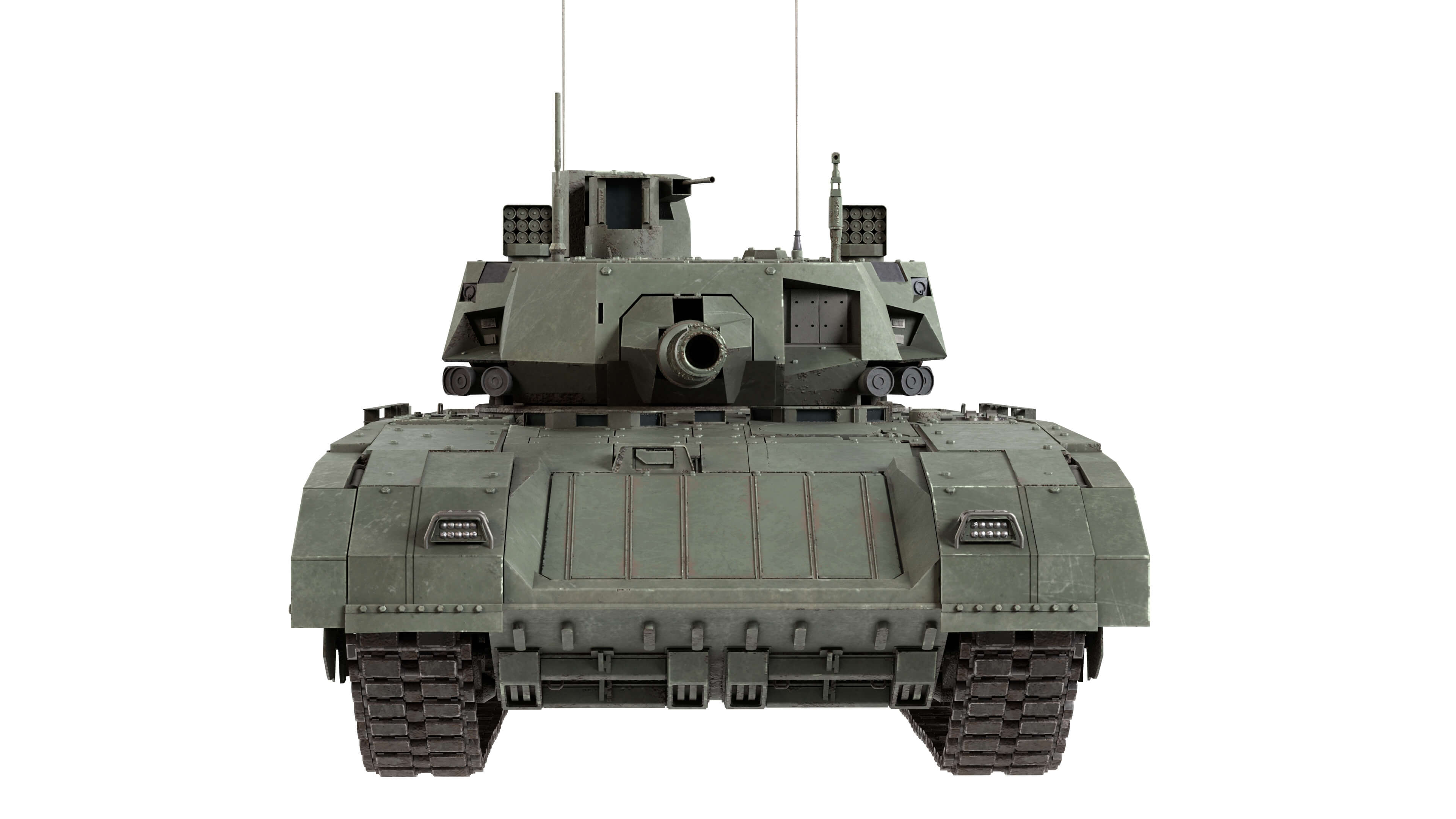 T14 Armata Russian MBT - 3D Model by 3dstudio