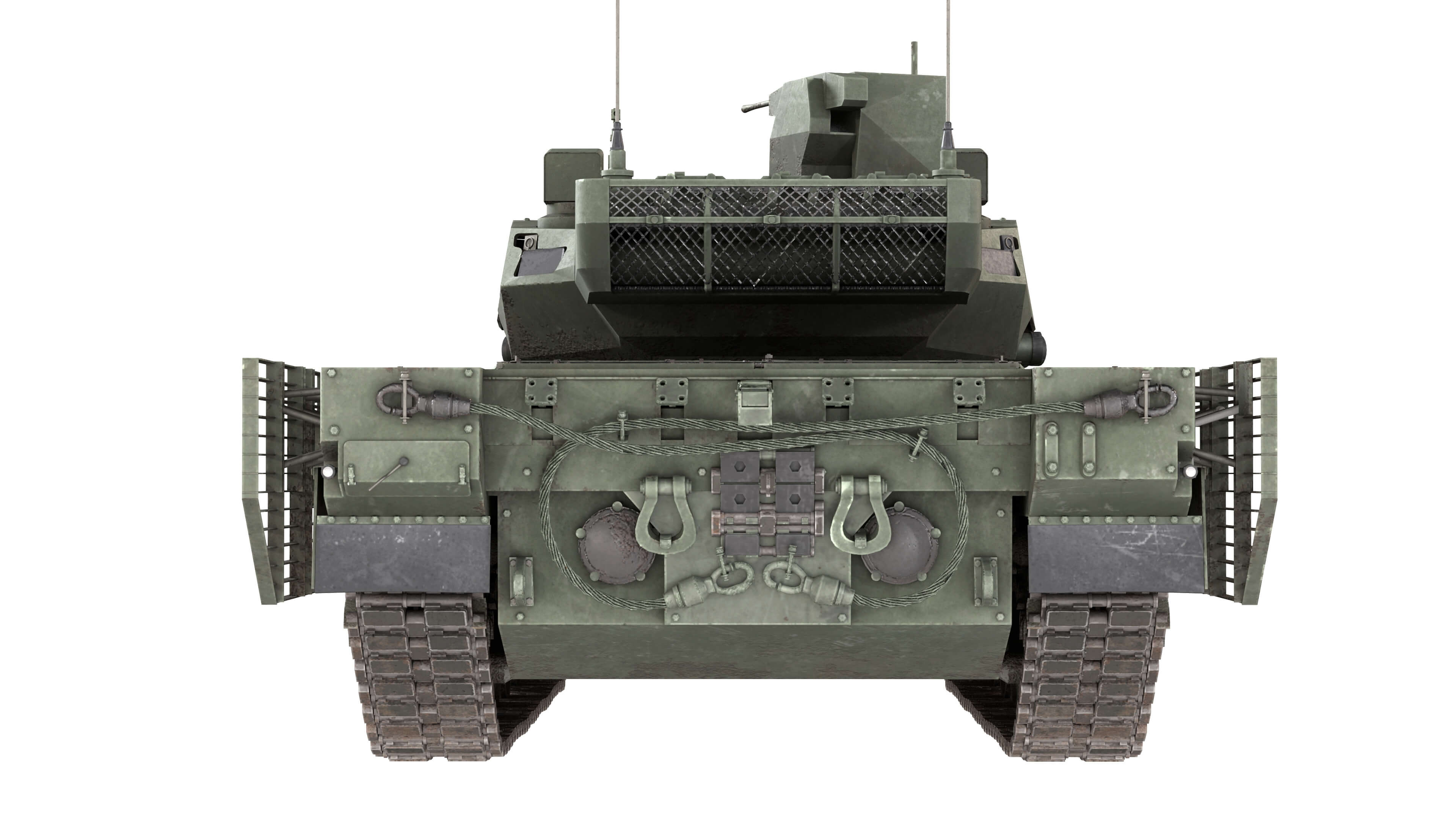 T14 Armata Russian MBT - 3D Model by 3dstudio