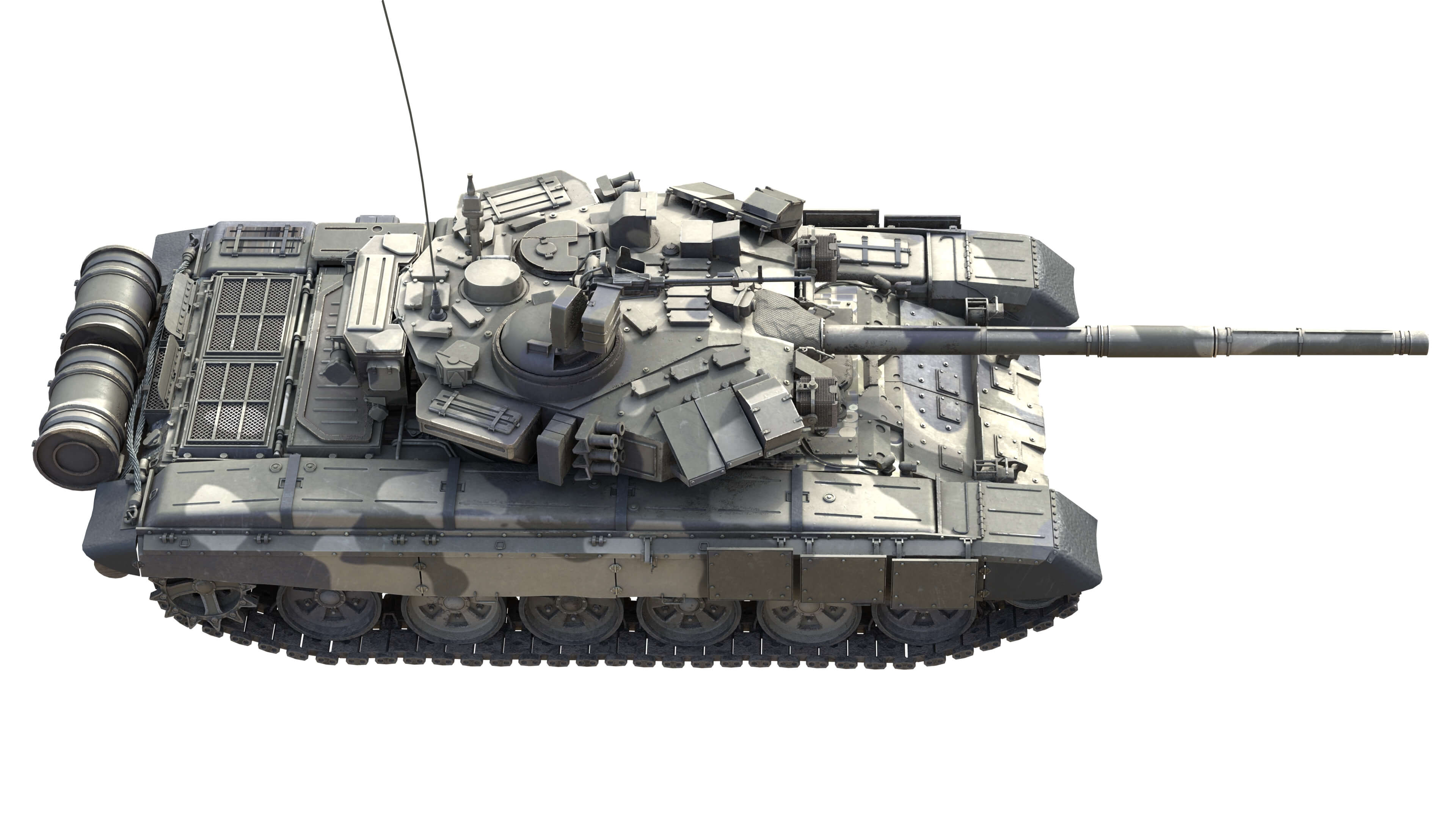 T90 a Tank vehicle - 3D Model by 3dstudio