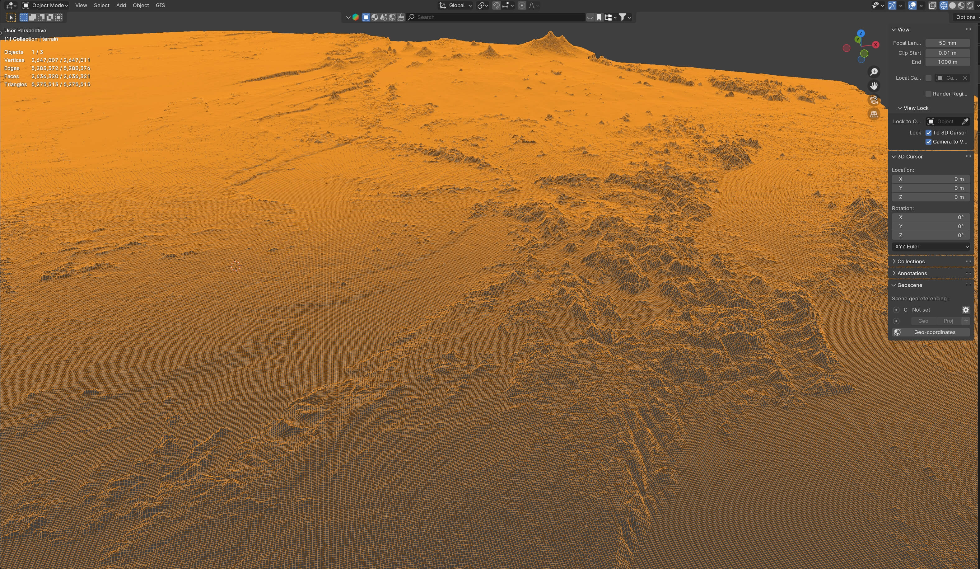 Tanzania Terrain Map - 3D Model by 3dstudio