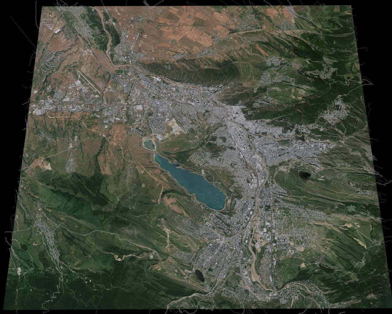 Tbilisi Georgia - 3D Model by 3dstudio