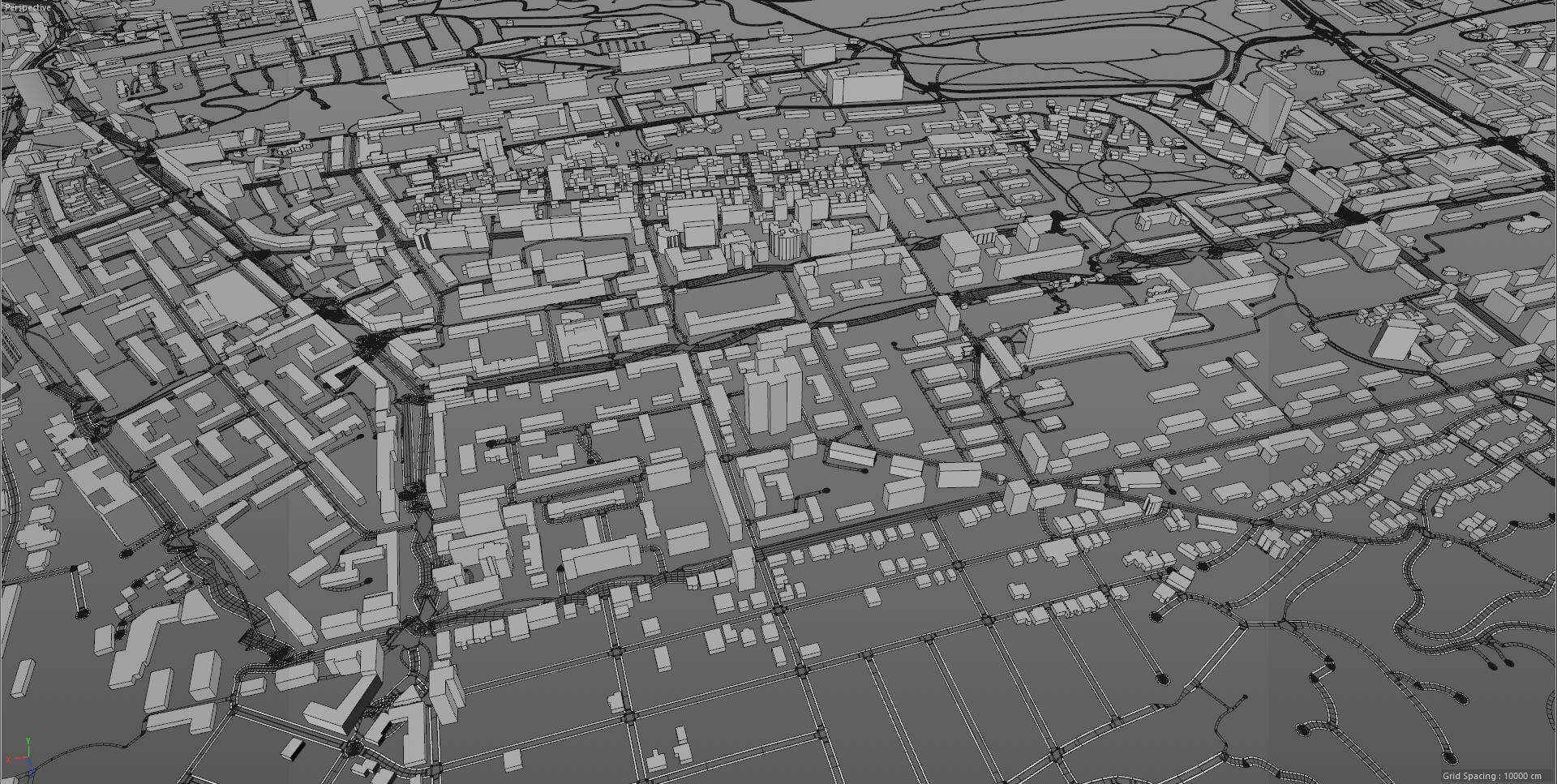 Tbilisi Georgia - 3D Model by 3dstudio