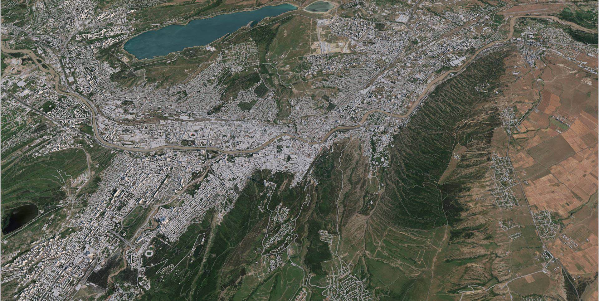 Tbilisi Georgia - 3D Model by 3dstudio