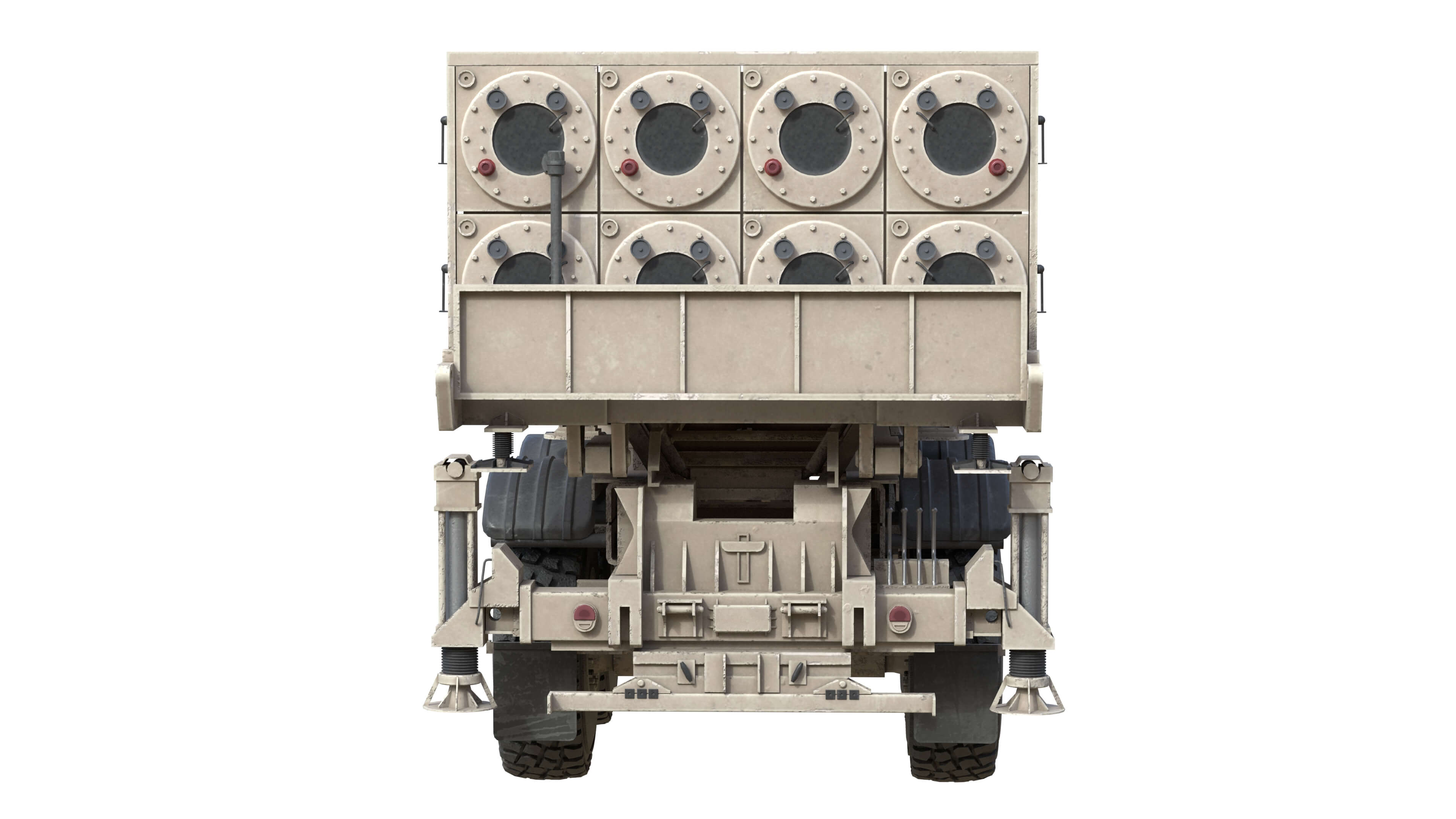 Terminal High Altitude Area Defense THAAD - 3D Model by 3dstudio