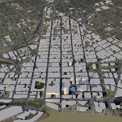 Toledo Ohio - 3D Model by 3dstudio