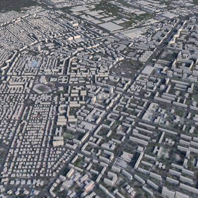 Tolyatti Russia - 3D Model by 3dstudio