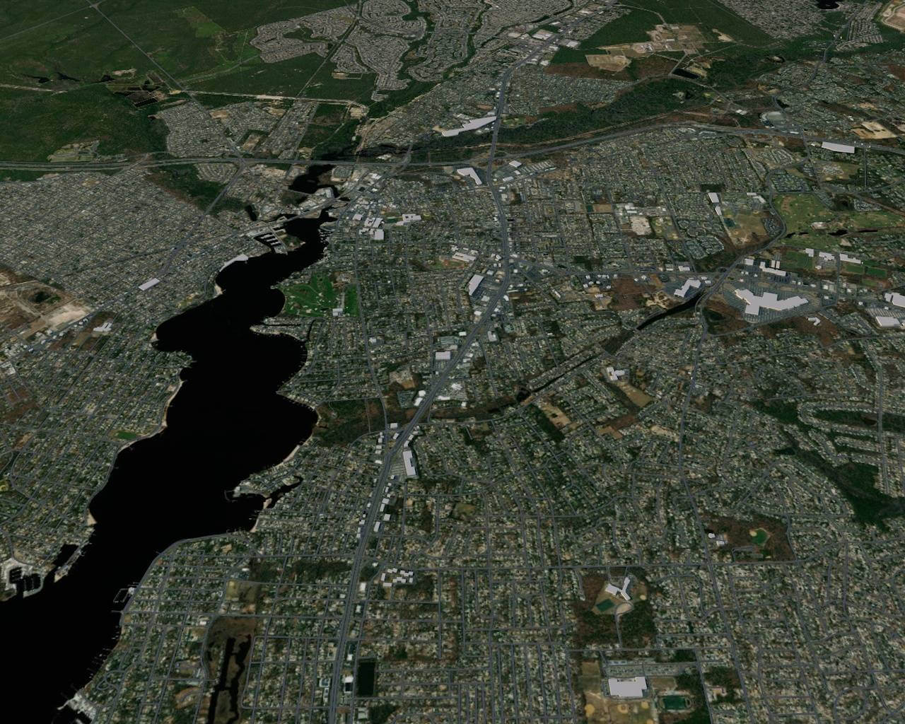 Toms River New Jersey - 3D Model by 3dstudio