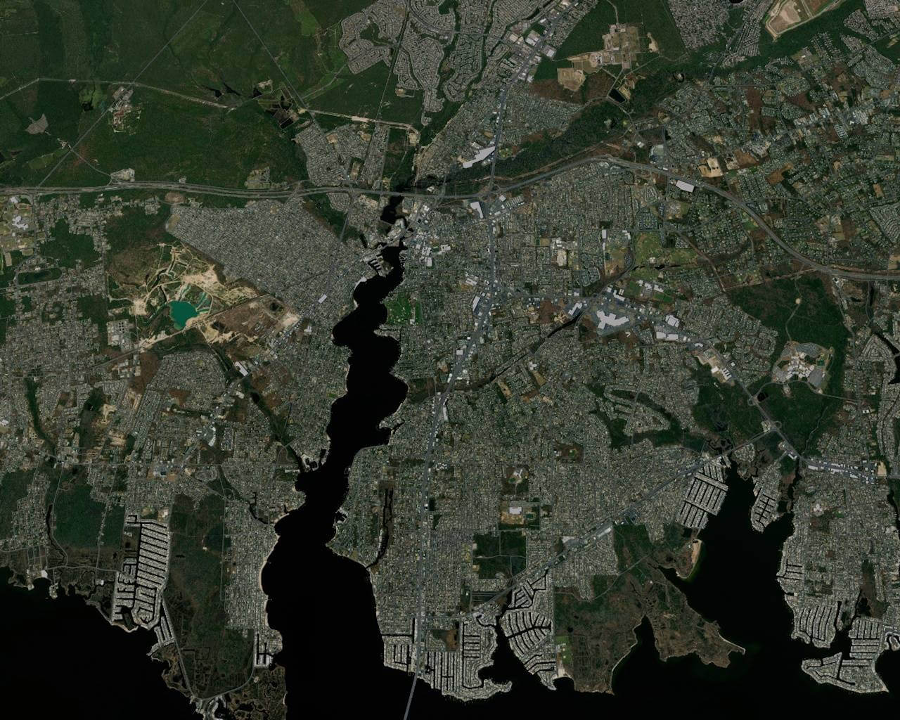 Toms River New Jersey - 3D Model by 3dstudio