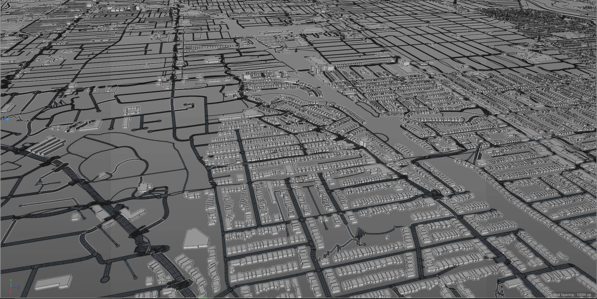 Toronto Canada - 3D Model by 3dstudio