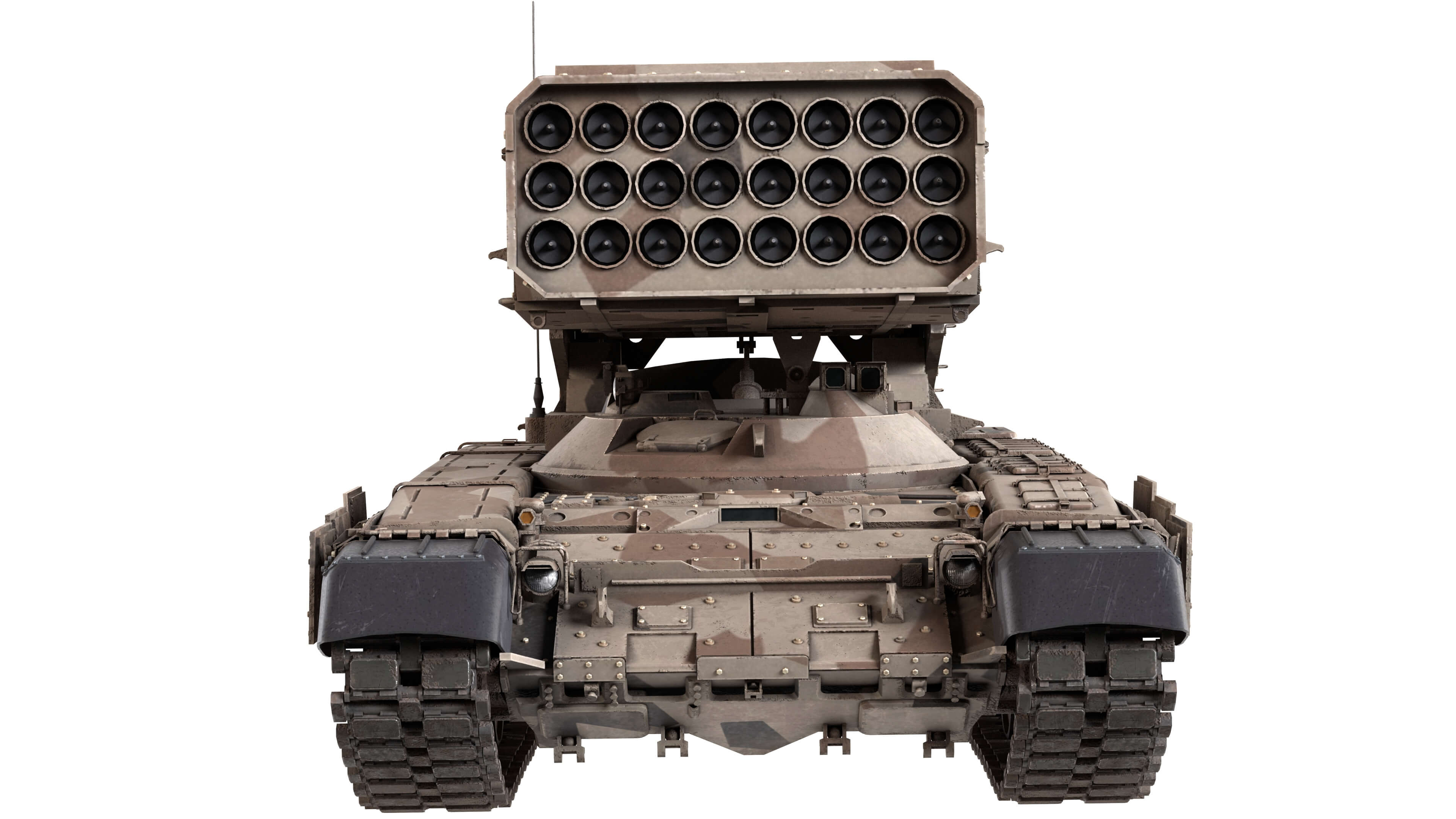 TOS 1A Buratino Flame Thrower - 3D Model by 3dstudio