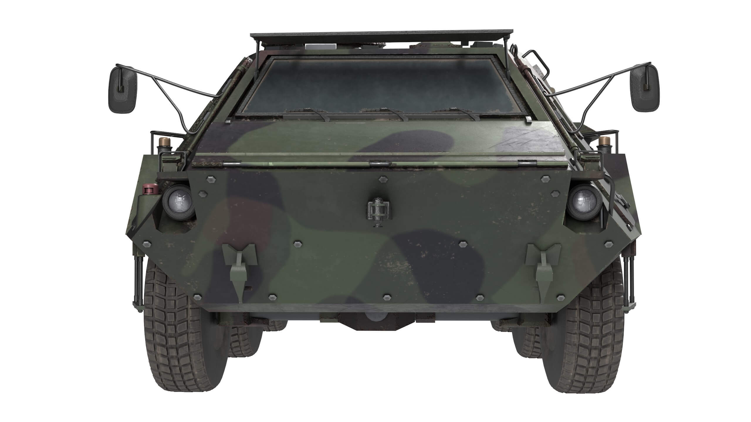 Tpz Fuchs Armored Carrier 3D Model by 3dstudio