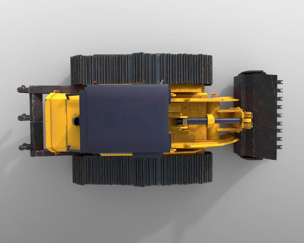 Track Loader - 3D Model by 3dstudio