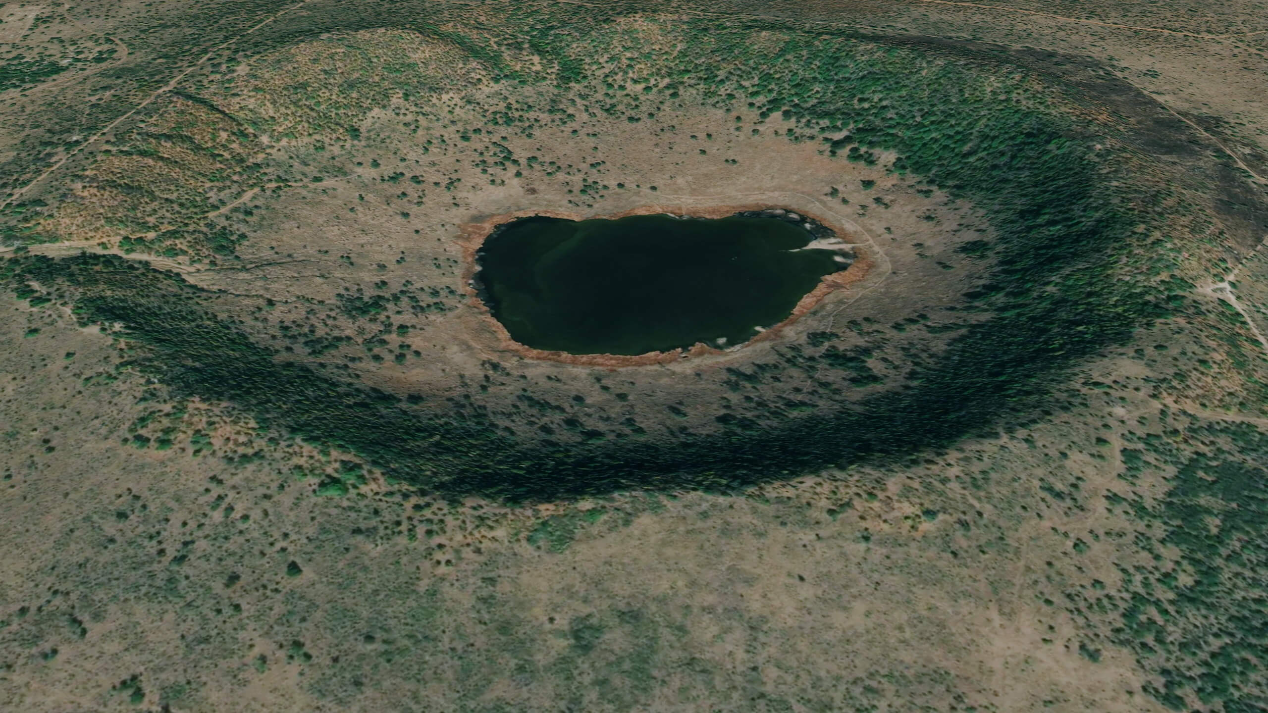 Tswaing Crater South Africa Terain 3D Model by 3dstudio