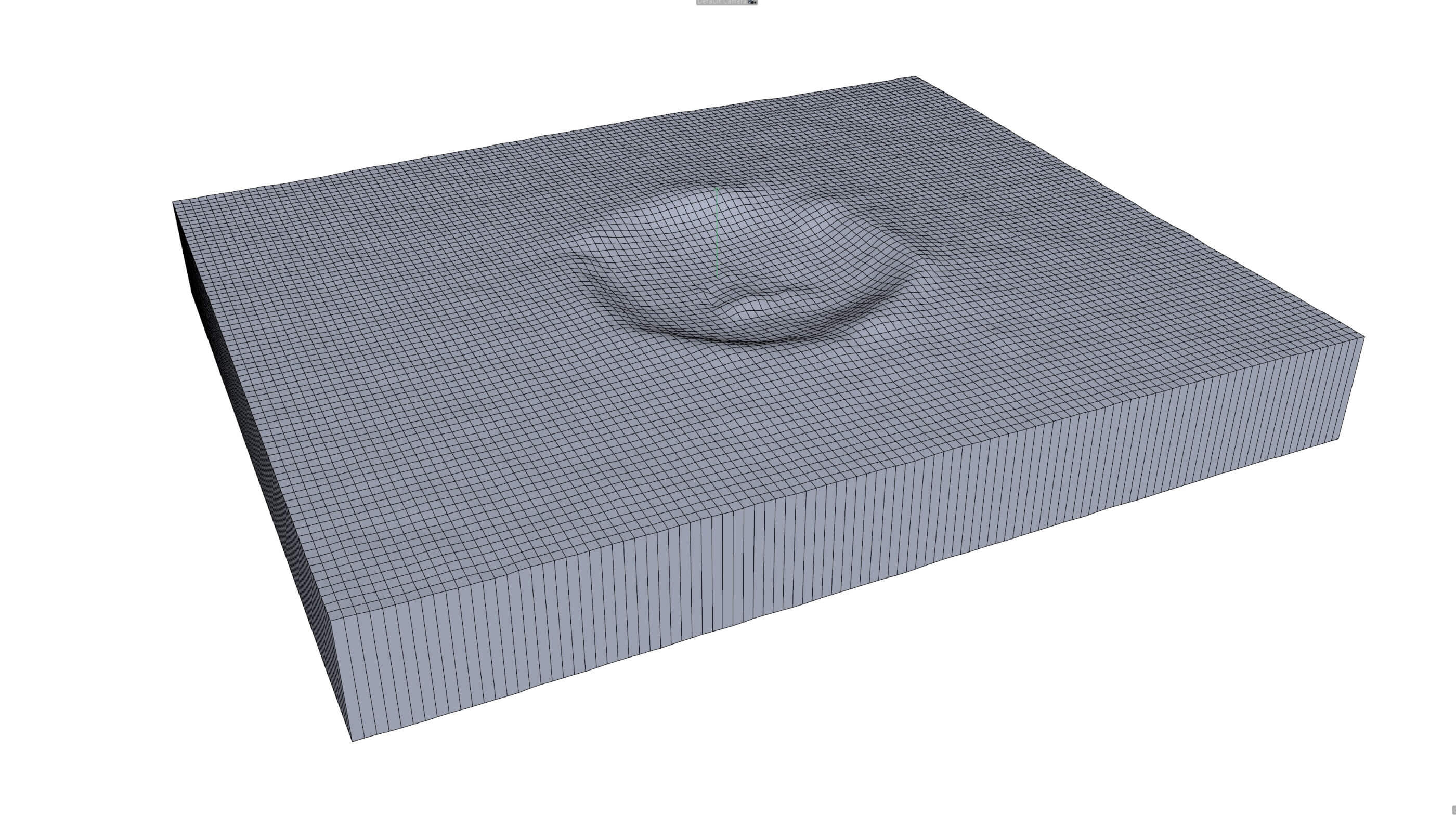 Tswaing Crater South Africa Terain 3D Model by 3dstudio