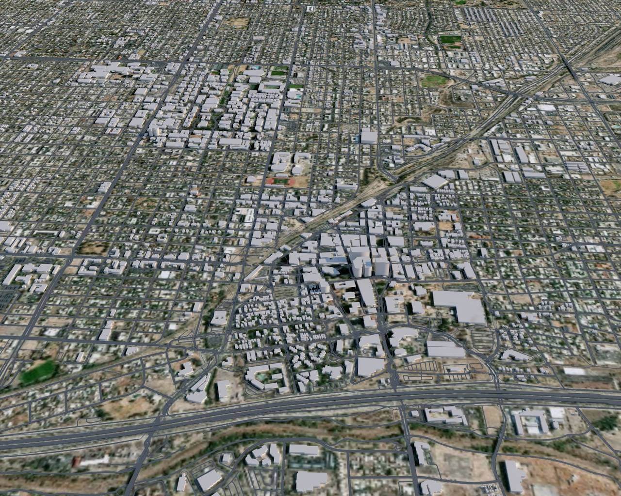 Tucson Arizona - 3D Model by 3dstudio