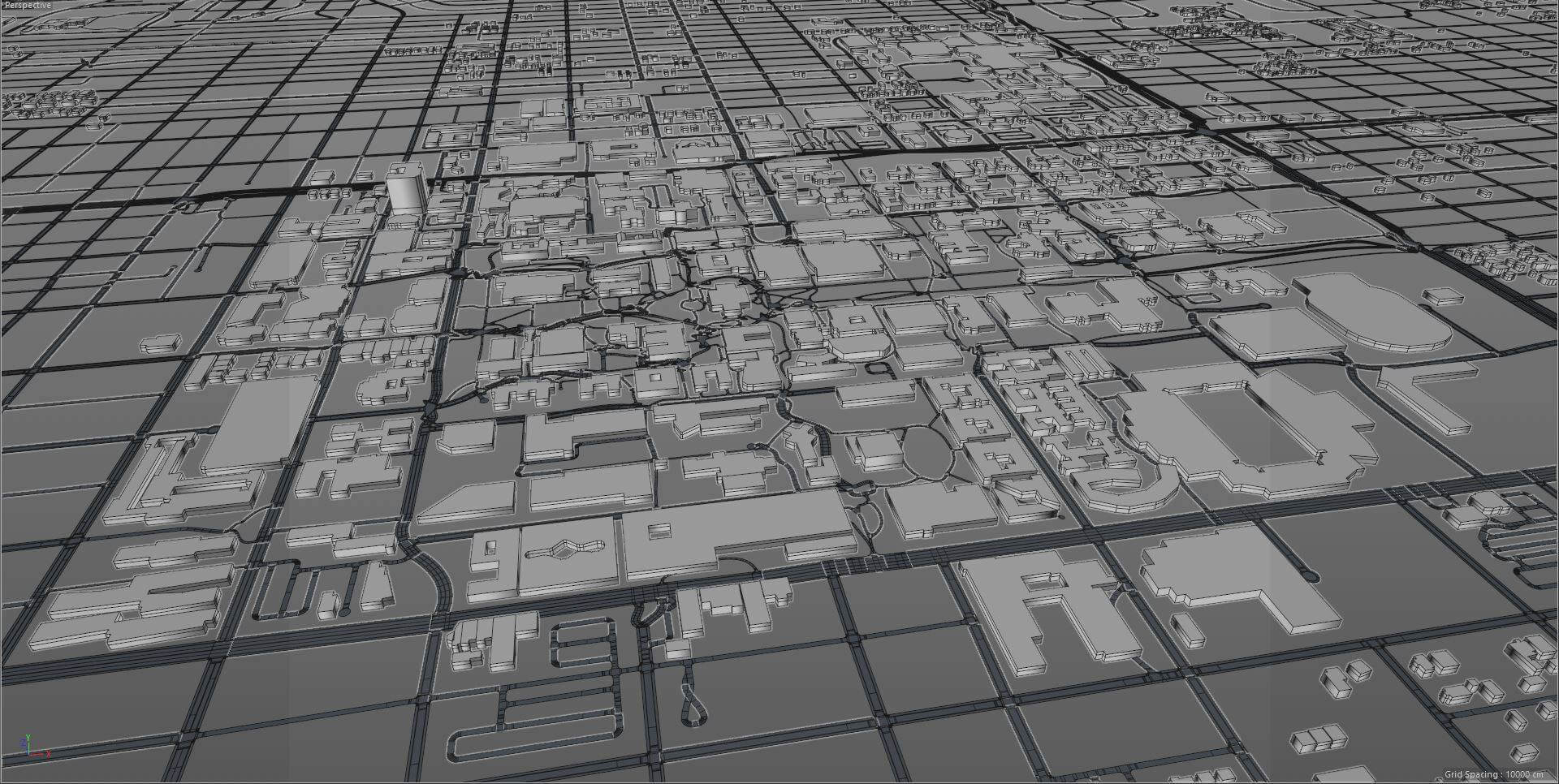 Tucson Arizona - 3D Model by 3dstudio