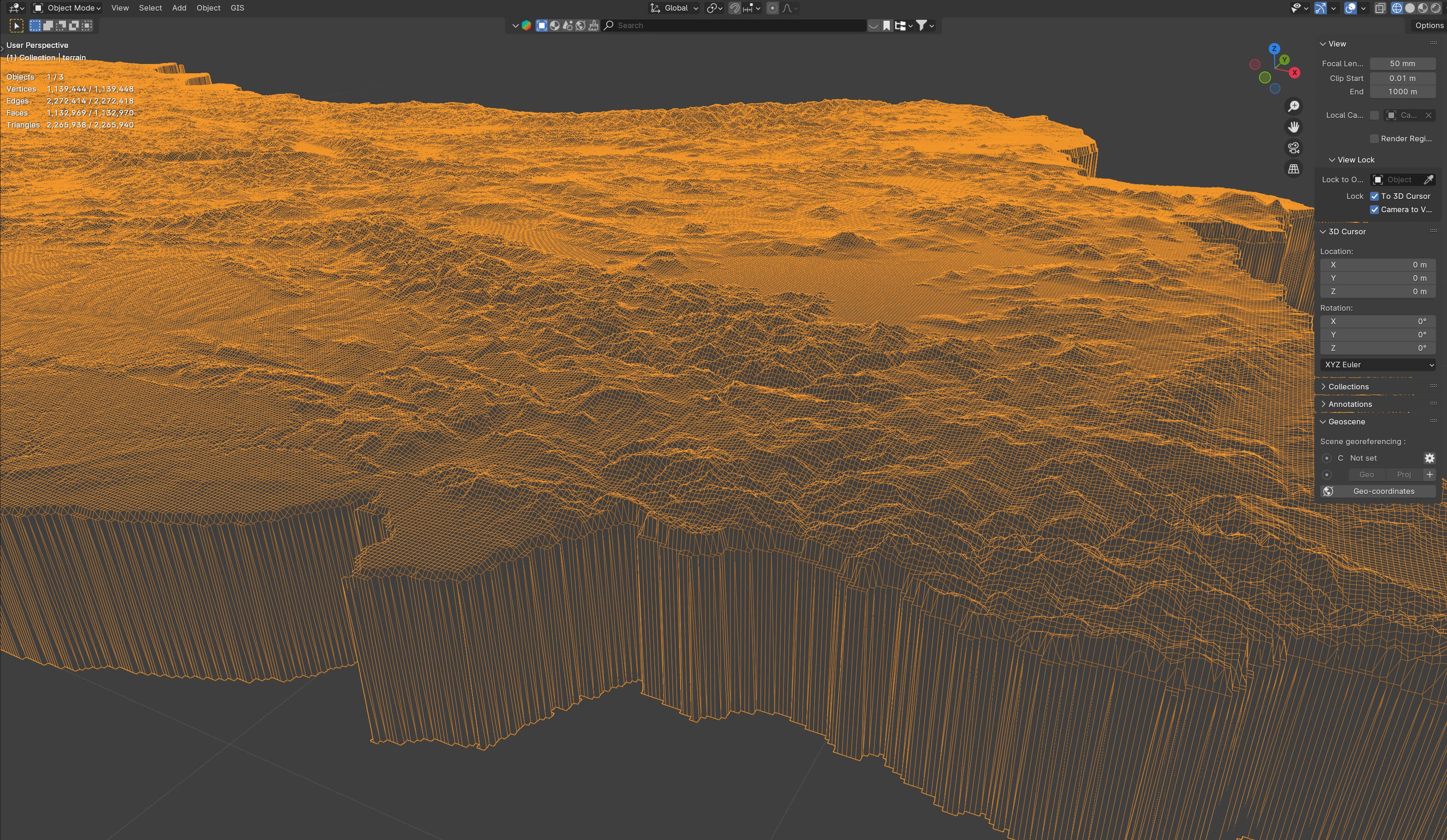Turkey Terrain Map - 3D Model by 3dstudio