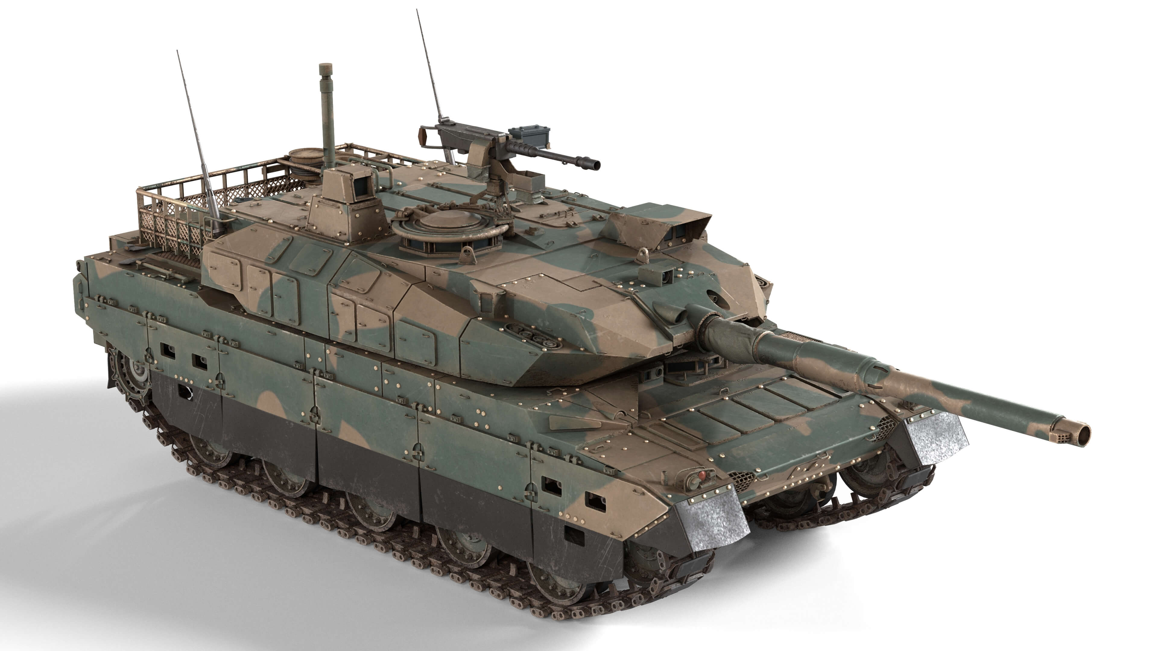 Type 10 Hitomaru MBT - 3D Model by 3dstudio