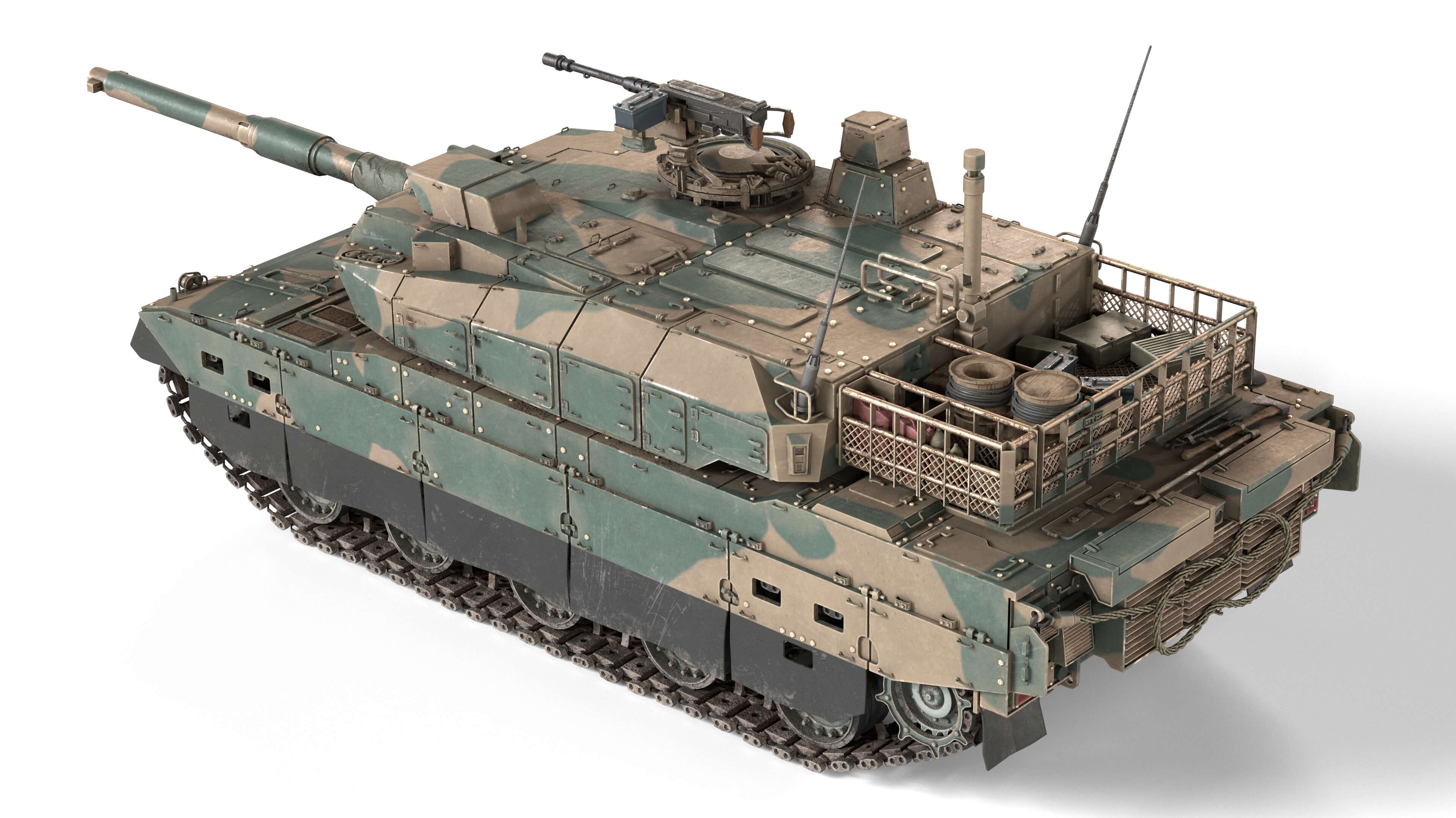 Type 10 Hitomaru MBT - 3D Model by 3dstudio