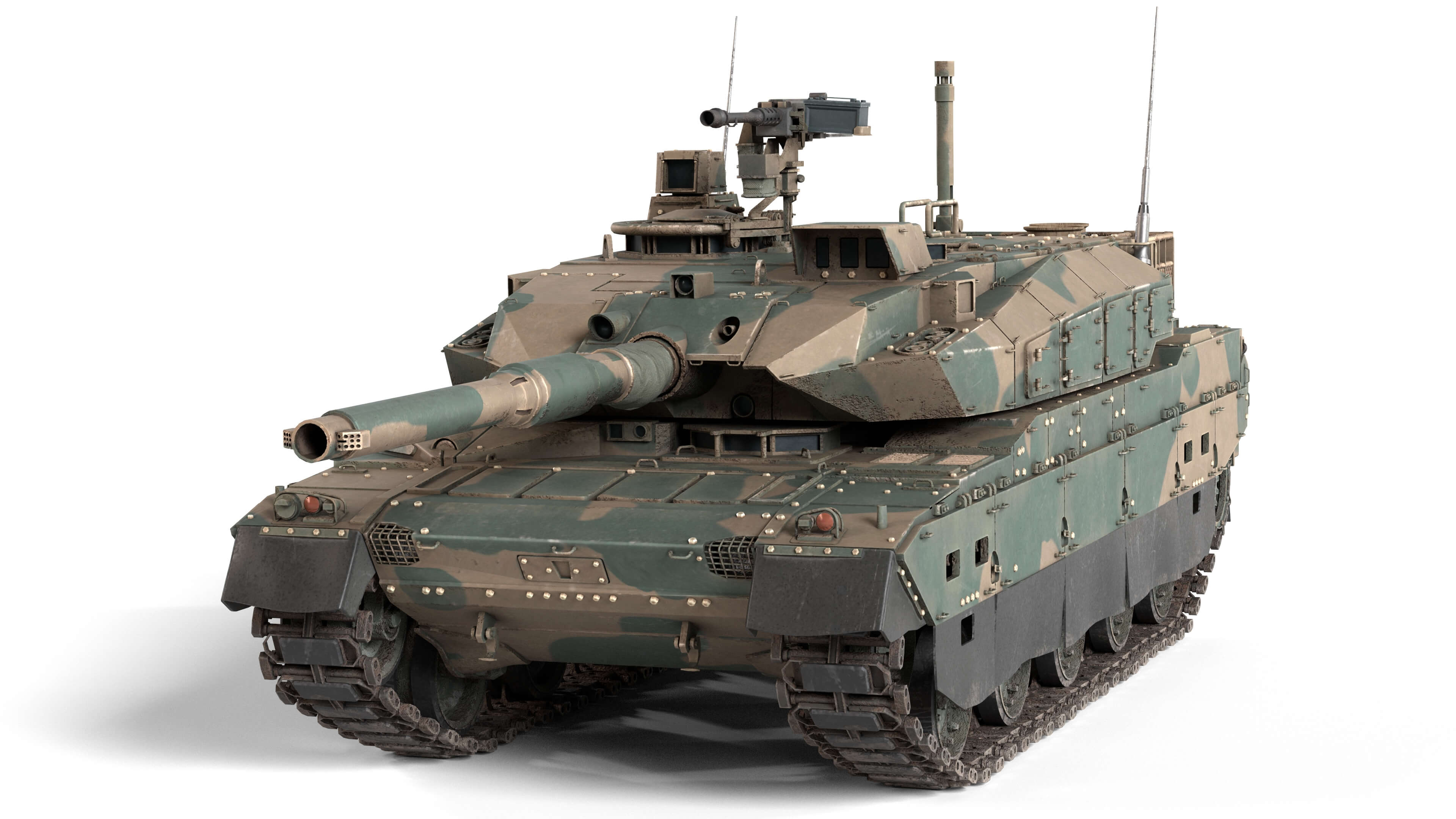 Type 10 Hitomaru MBT - 3D Model by 3dstudio
