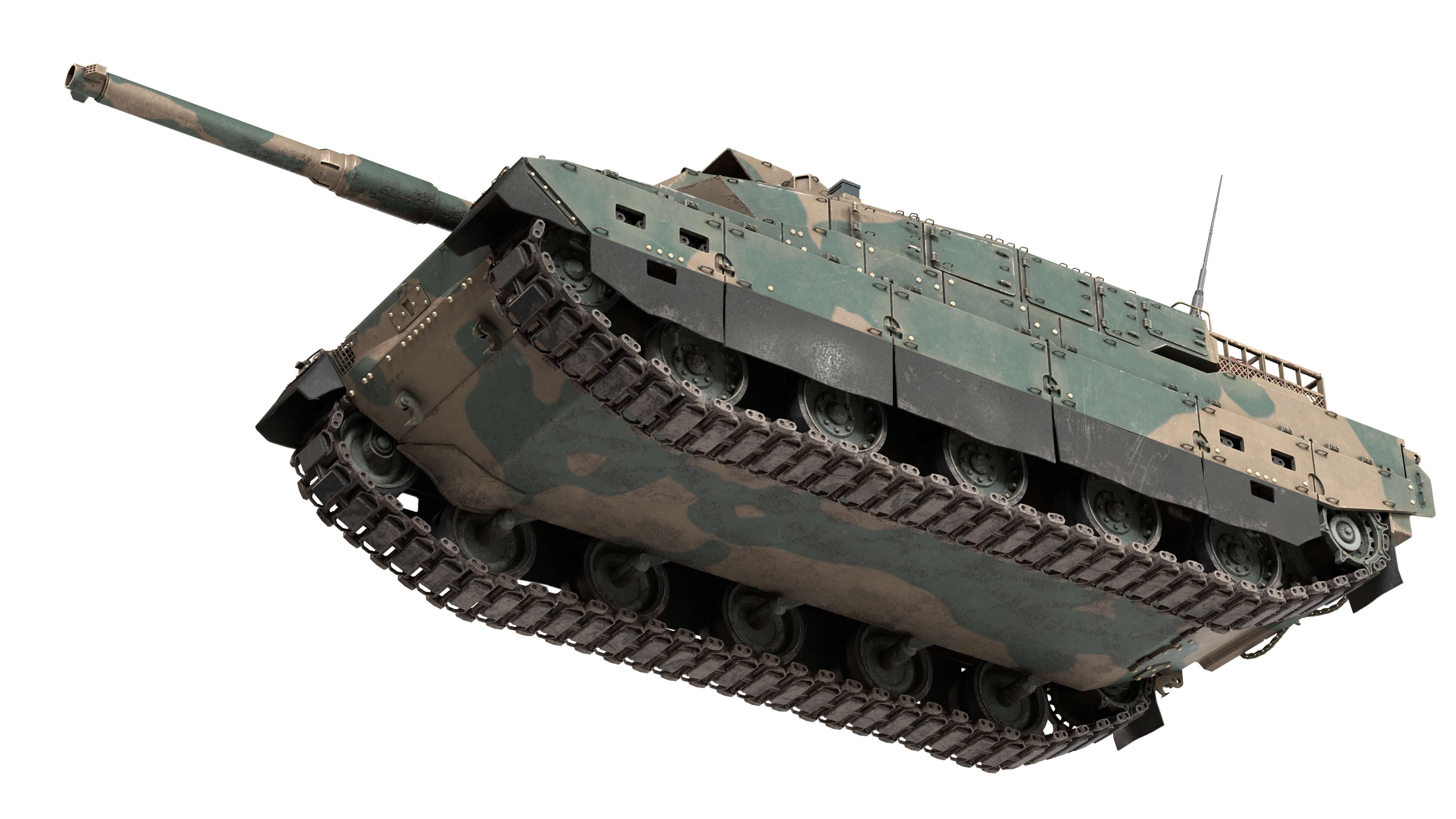 Type 10 Hitomaru MBT - 3D Model by 3dstudio