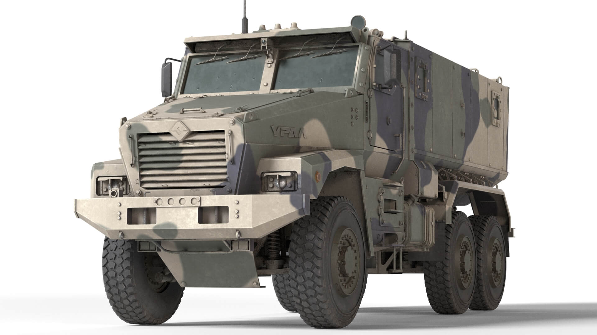 Ural Typhoon 63095 Camo - 3D Model by 3dstudio