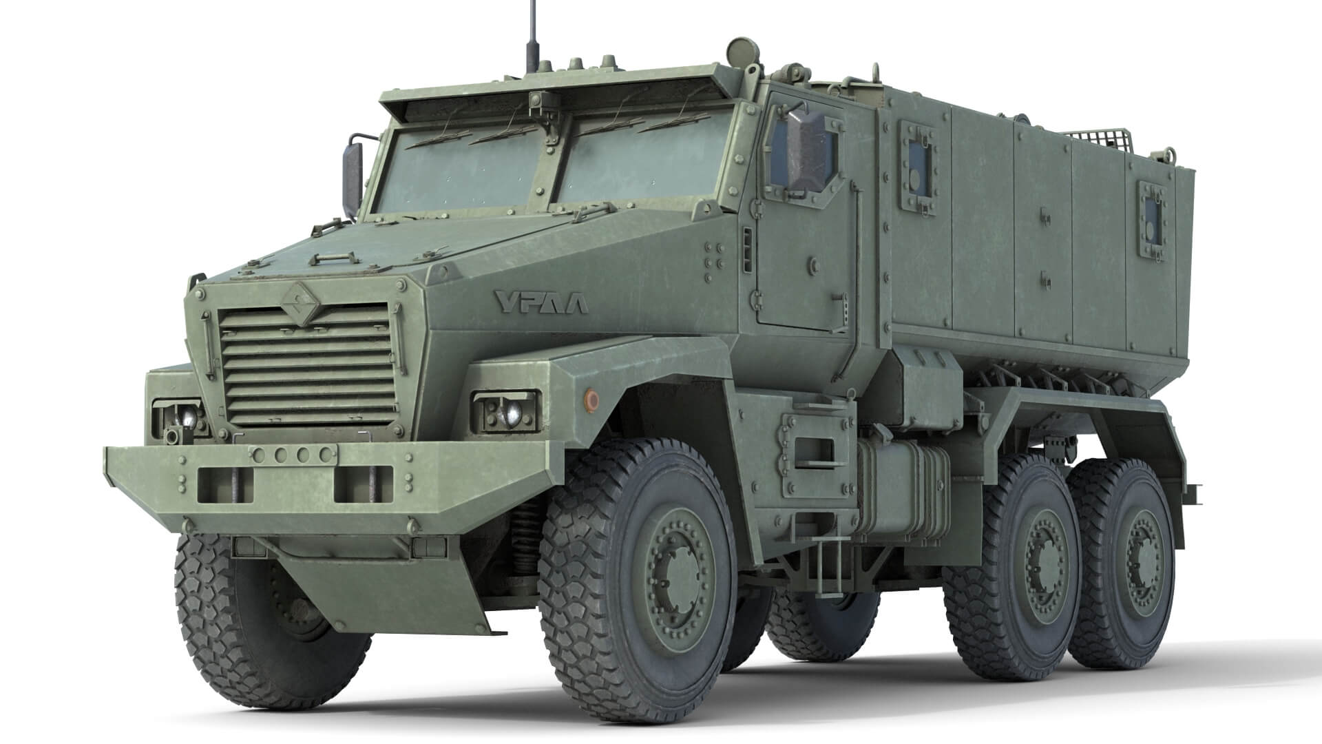 Ural Typhoon 63095 MRAP - 3D Model by 3dstudio