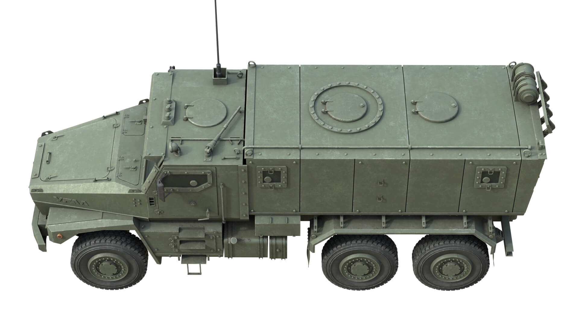 Ural Typhoon 63095 MRAP - 3D Model by 3dstudio