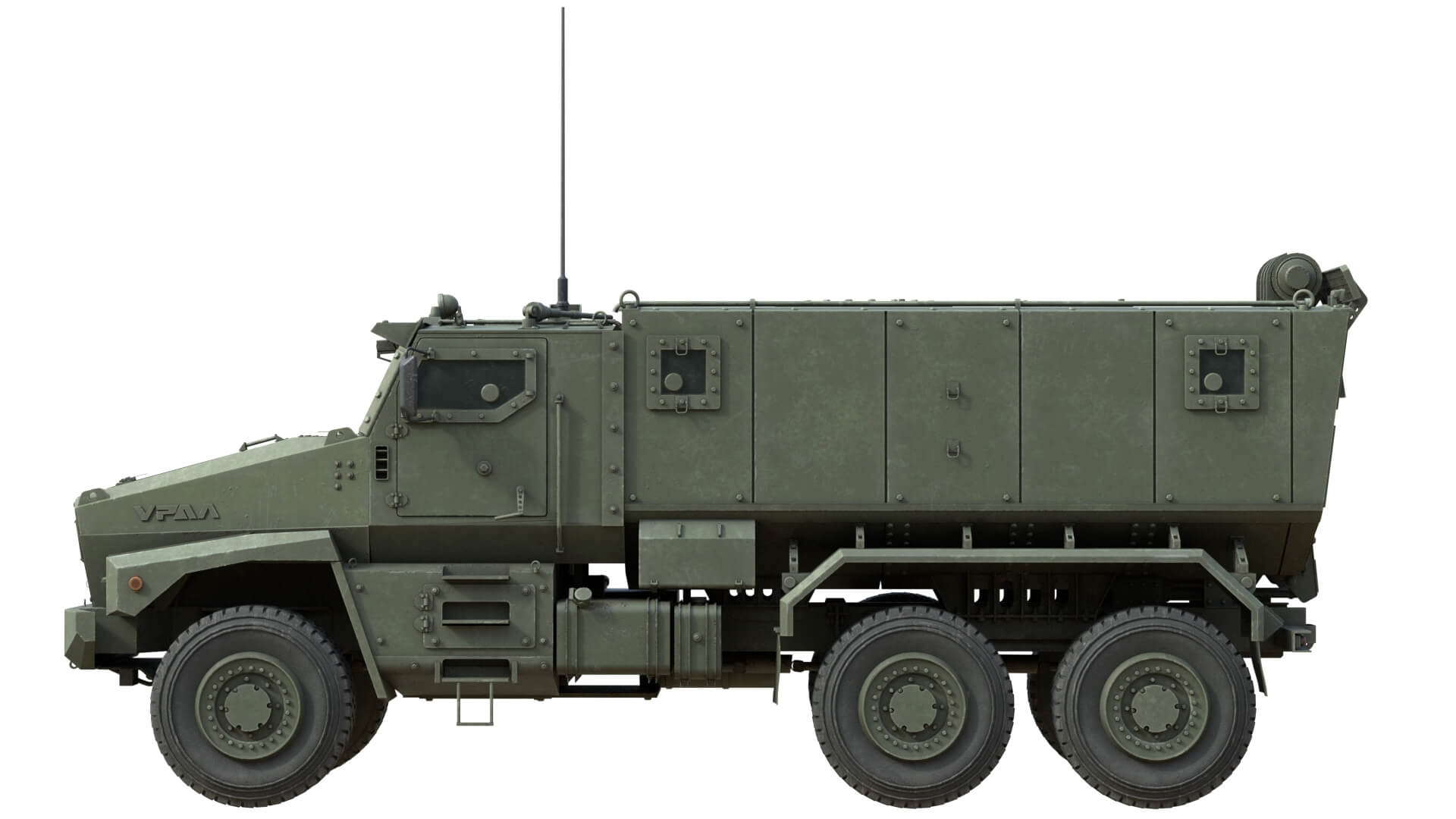 Ural Typhoon 63095 MRAP - 3D Model by 3dstudio