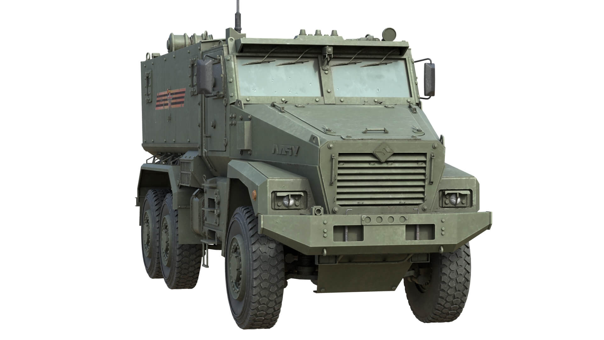 Ural Typhoon 63095 MRAP - 3D Model by 3dstudio