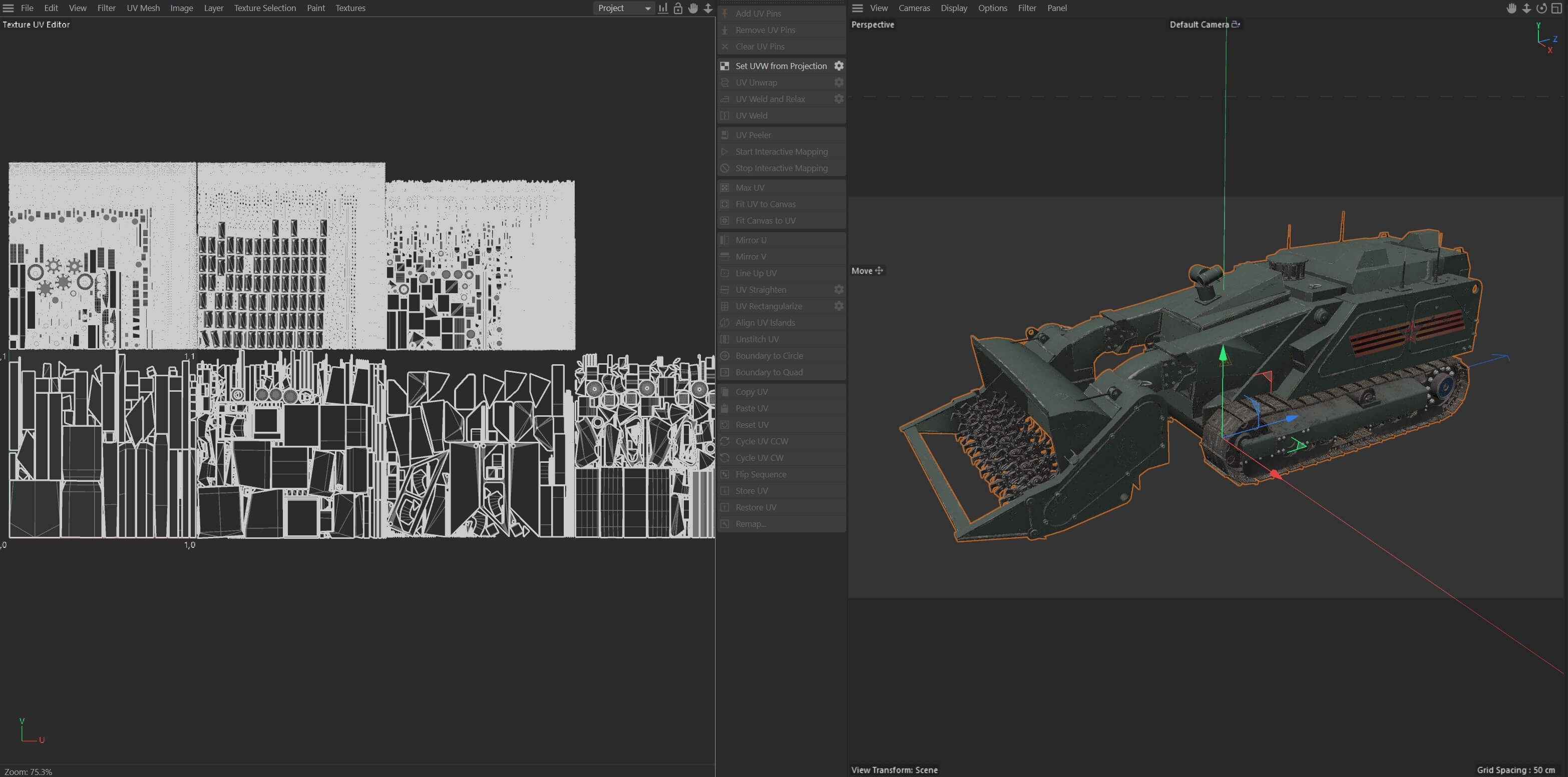 Uran 6 Mine Clearing Robot - 3D Model by 3dstudio
