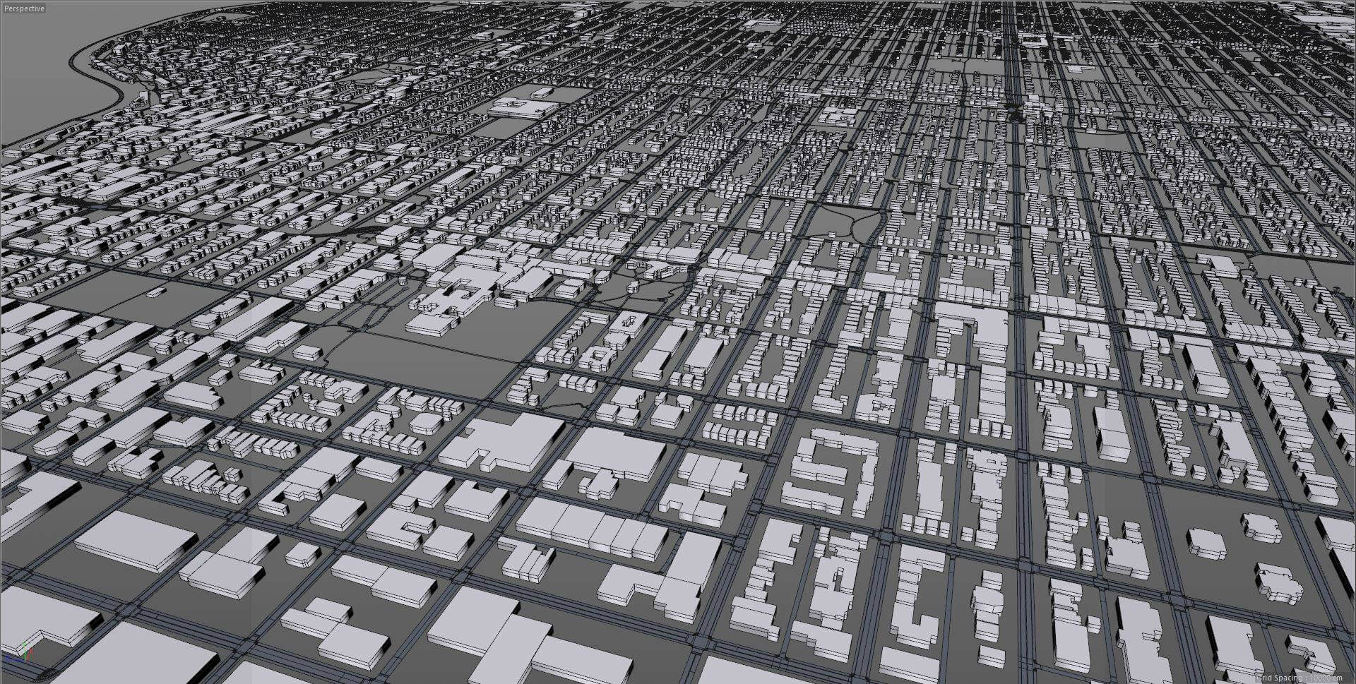 Vancouver Canada - 3D Model by 3dstudio