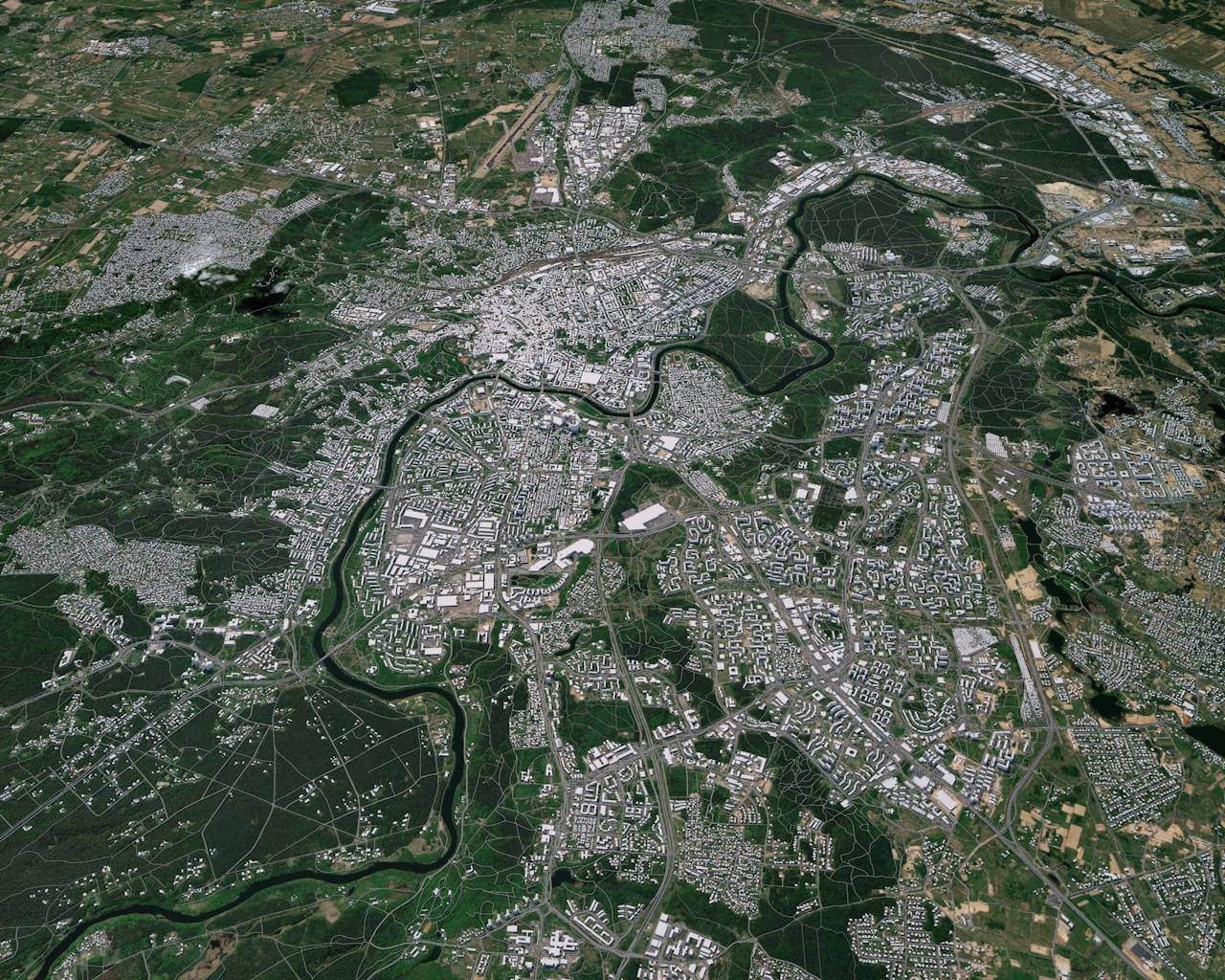 Vilnius Lithuania - 3D Model by 3dstudio