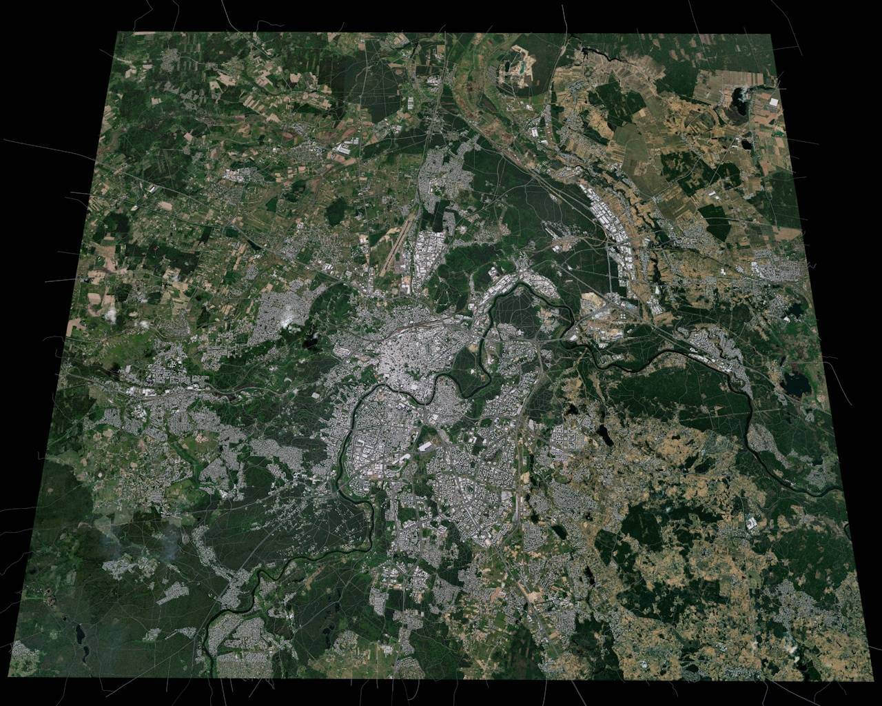 Vilnius Lithuania - 3D Model by 3dstudio